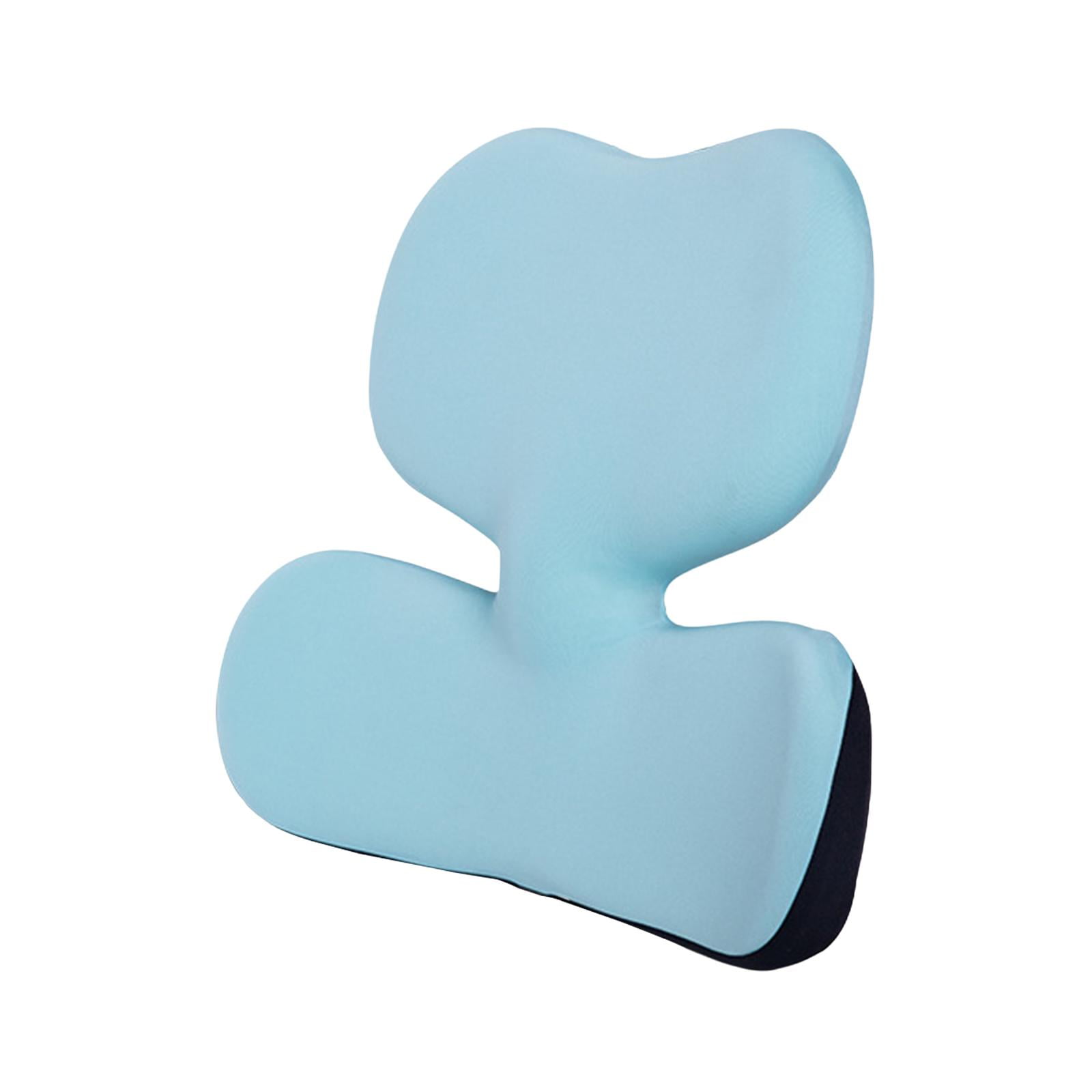 FITYLE Lumbar Support Pillow Chair Back Pillow Portable Ergonomic ...