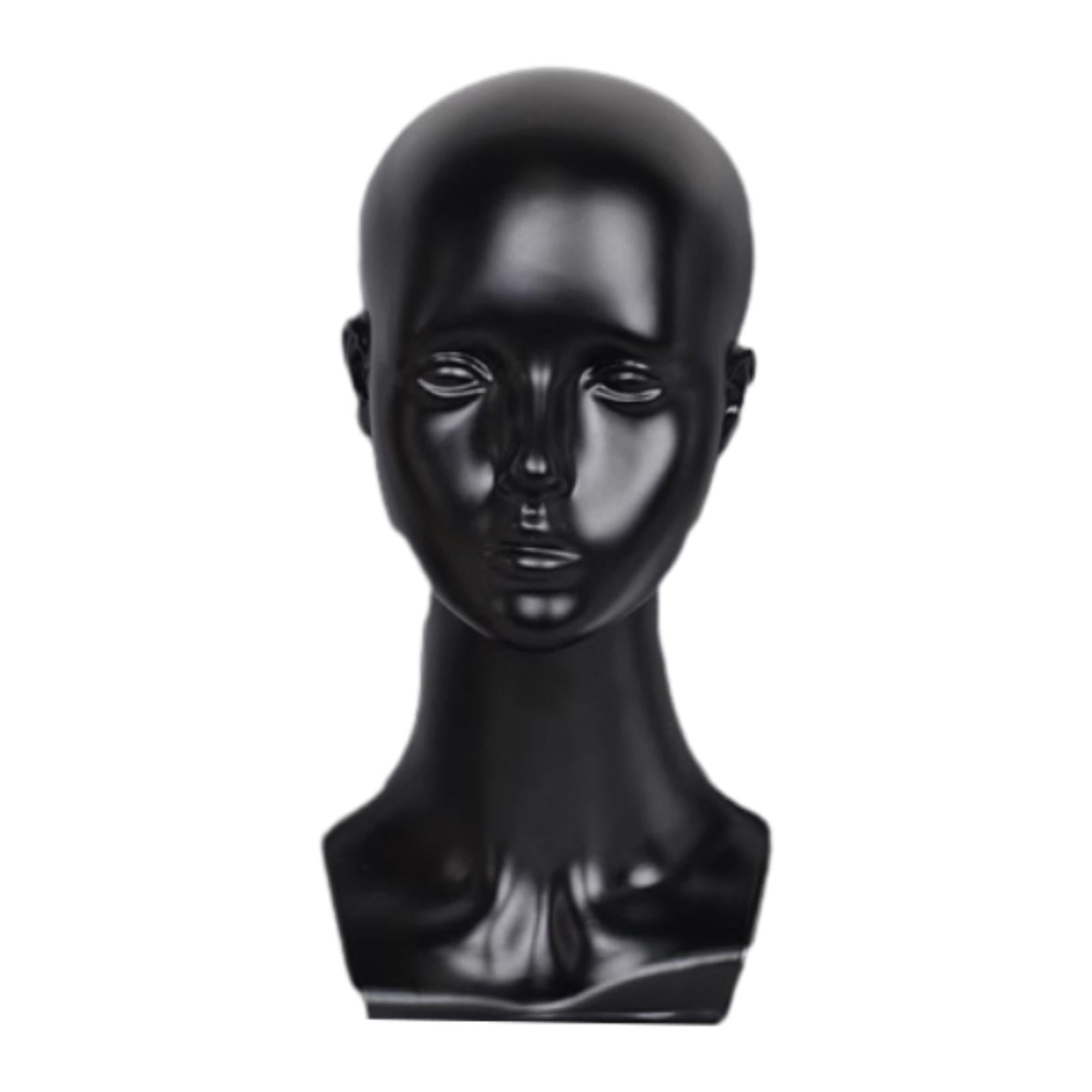 FITYLE Mannequin Display Head Shoulder Female Head Rack Beauty ...