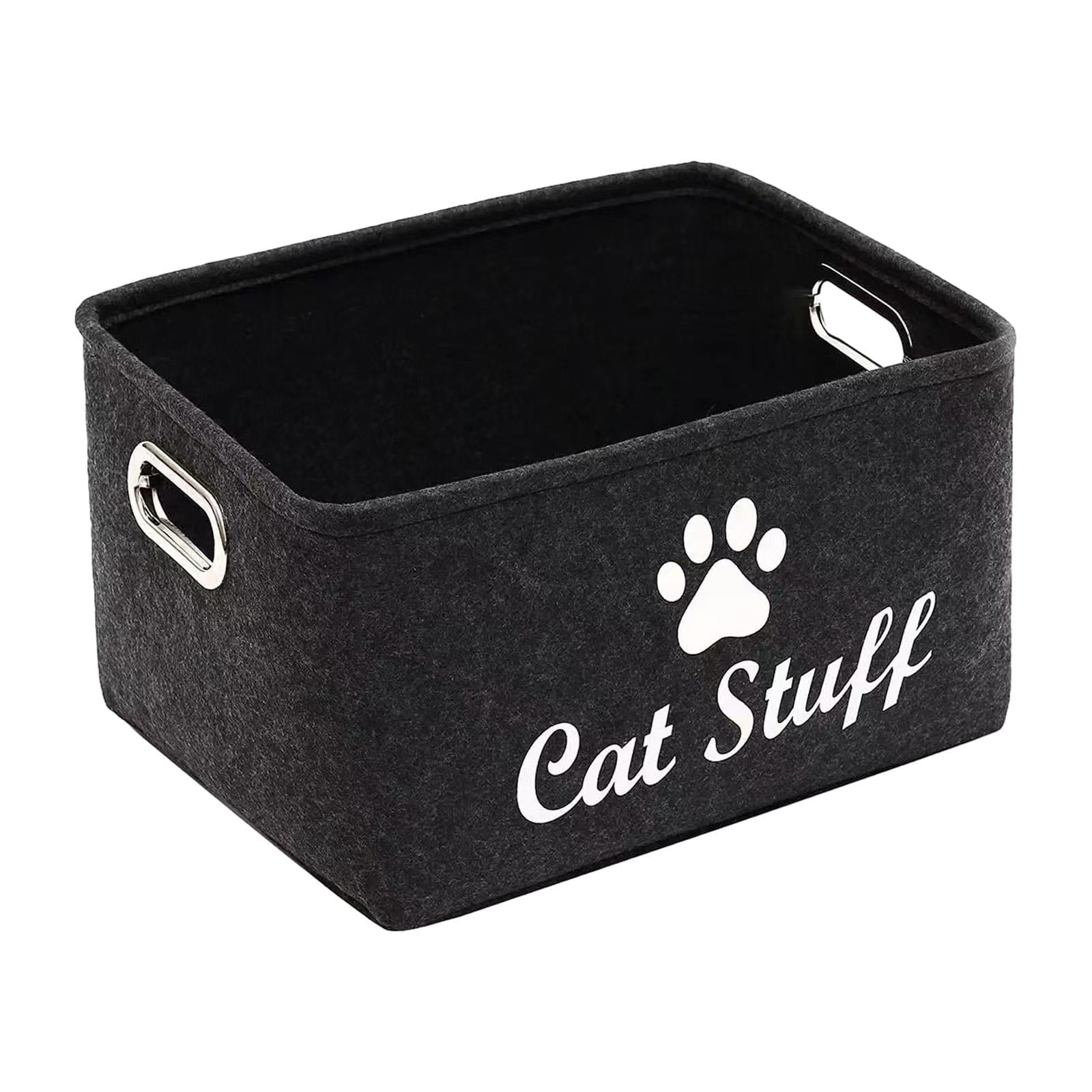 FITYLE Pet Toy Organizer Box Dogs Treats Organiser Boxes Dog Supplies ...