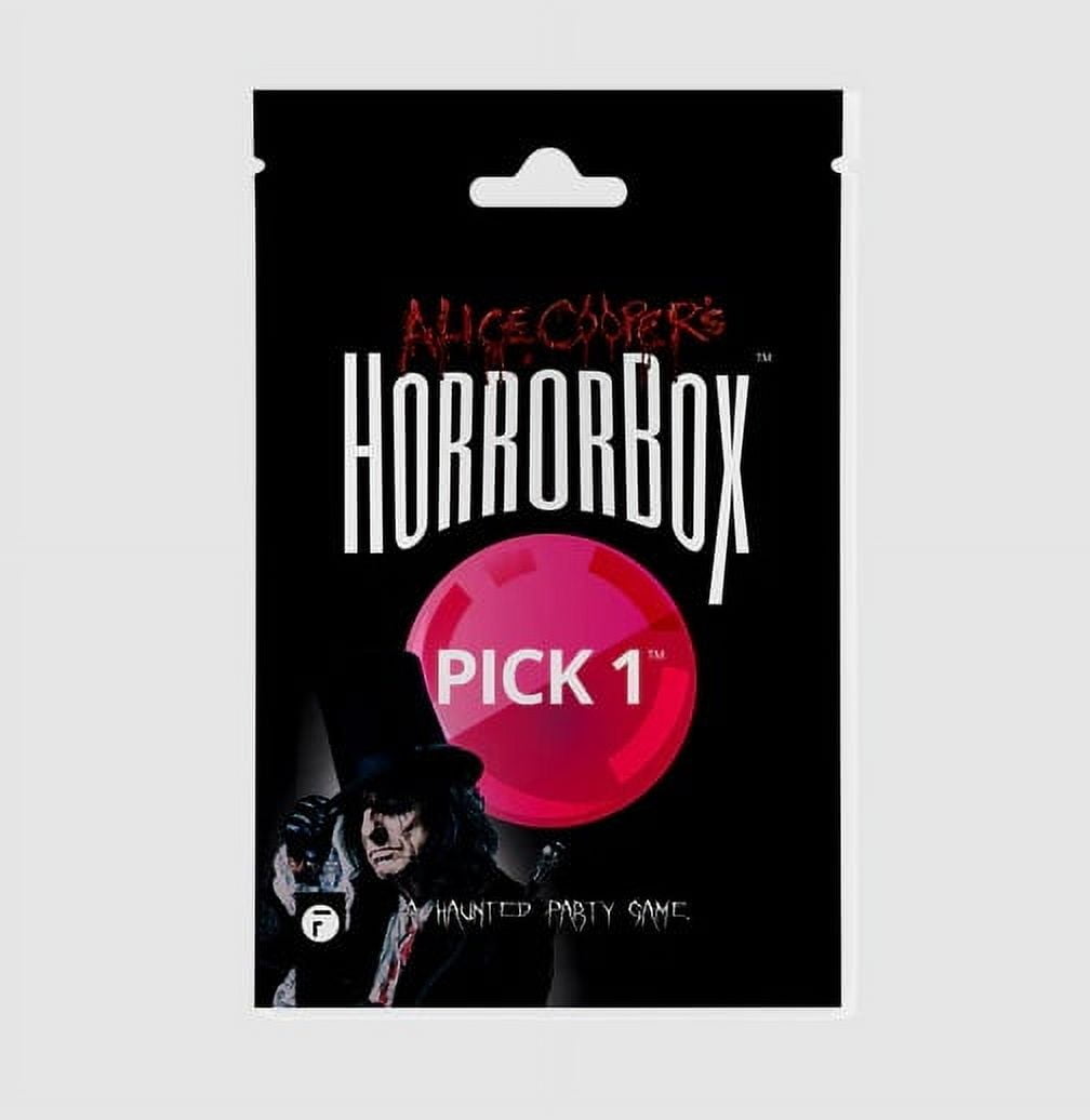 FITZ Games Alice Cooper's HorrorBox: Pick 1 - A Haunted Party Game ...