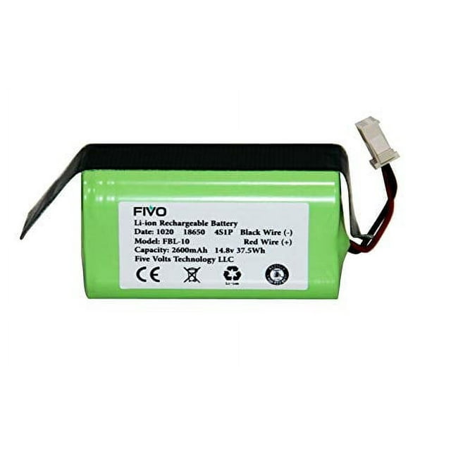 FIVO Replacement Battery for Shark Ion & Vacuum Vac Power Models RV750 ...