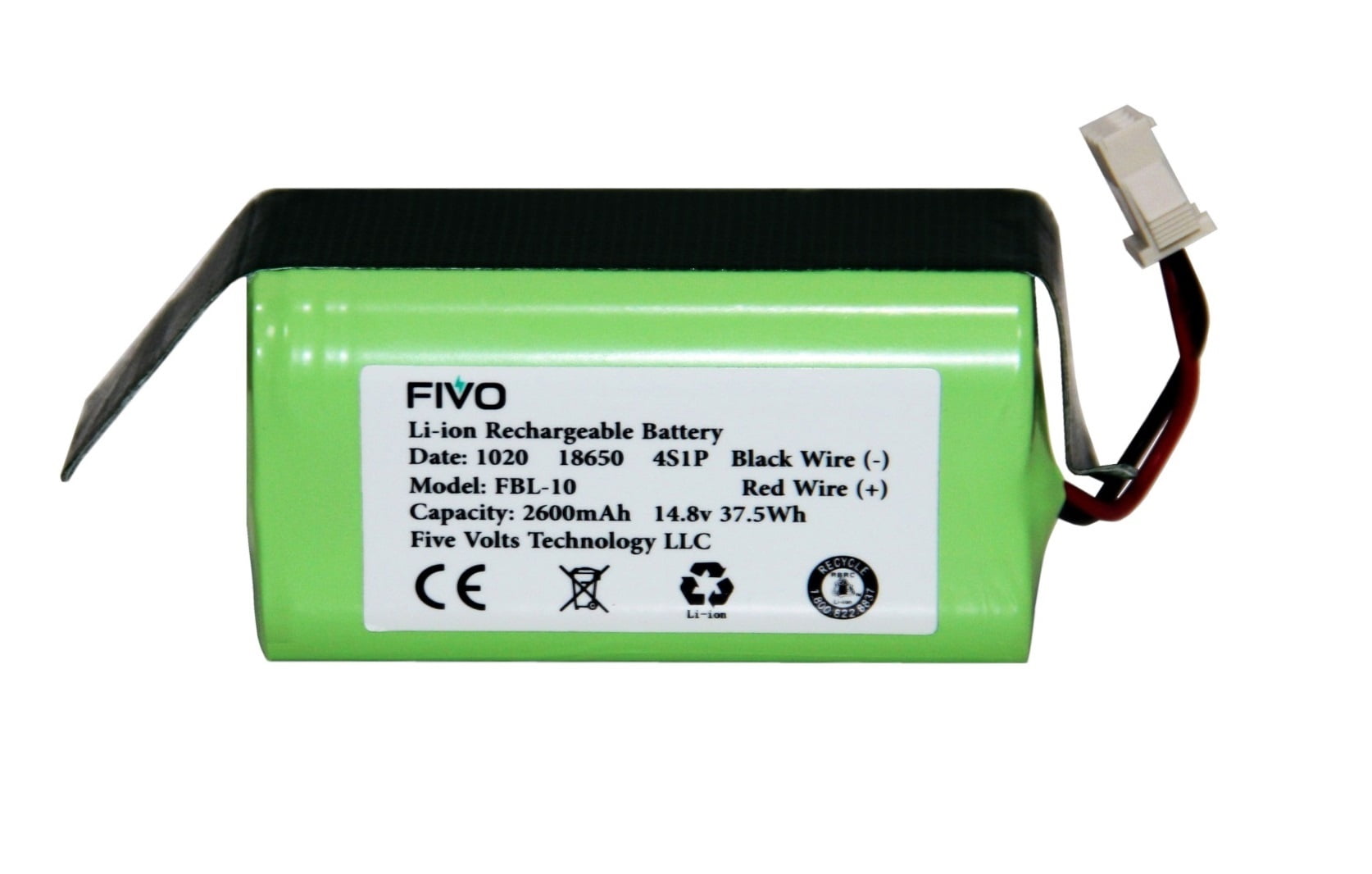 FIVO Replacement Battery for Ionvac SmartClean 2000, Goovi D380, Amarey ...