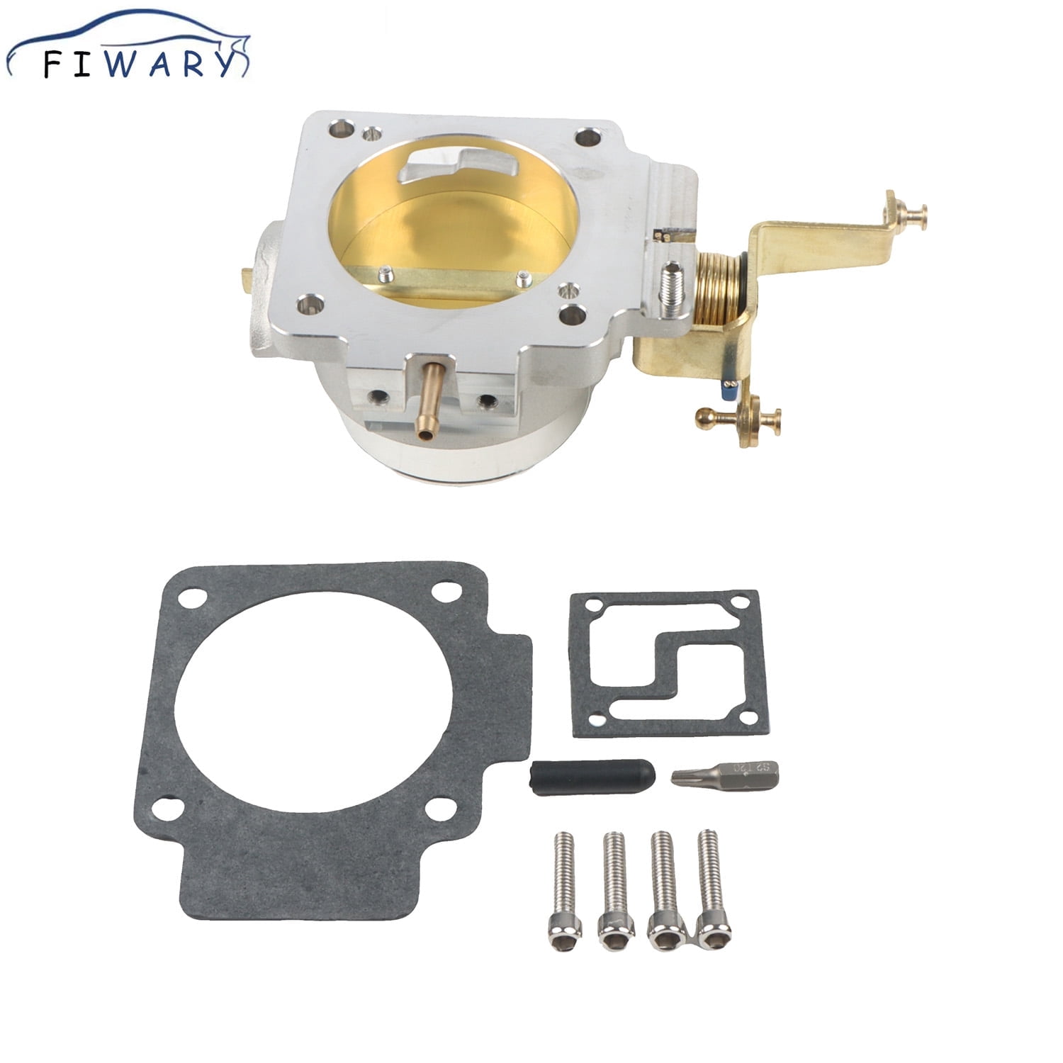 FIWARY 1pc Throttle Body Fits for 1991-2003 Jeep 4.0L Cherokee/Wrangler ...