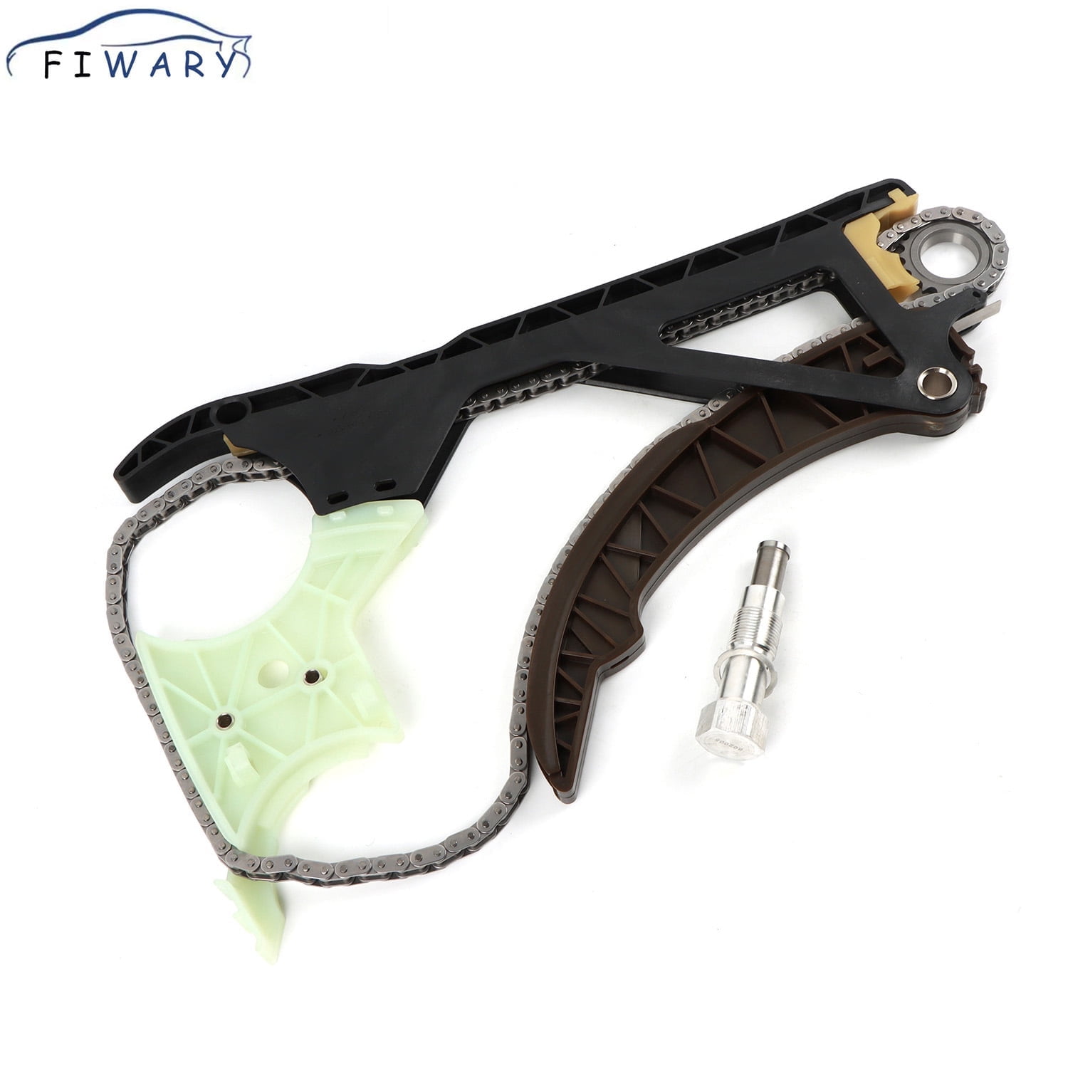 FIWARY 1set Timing Chain Kit for BMW N51 N52 S55 535i X6 M4 X3 X4 X5 ...