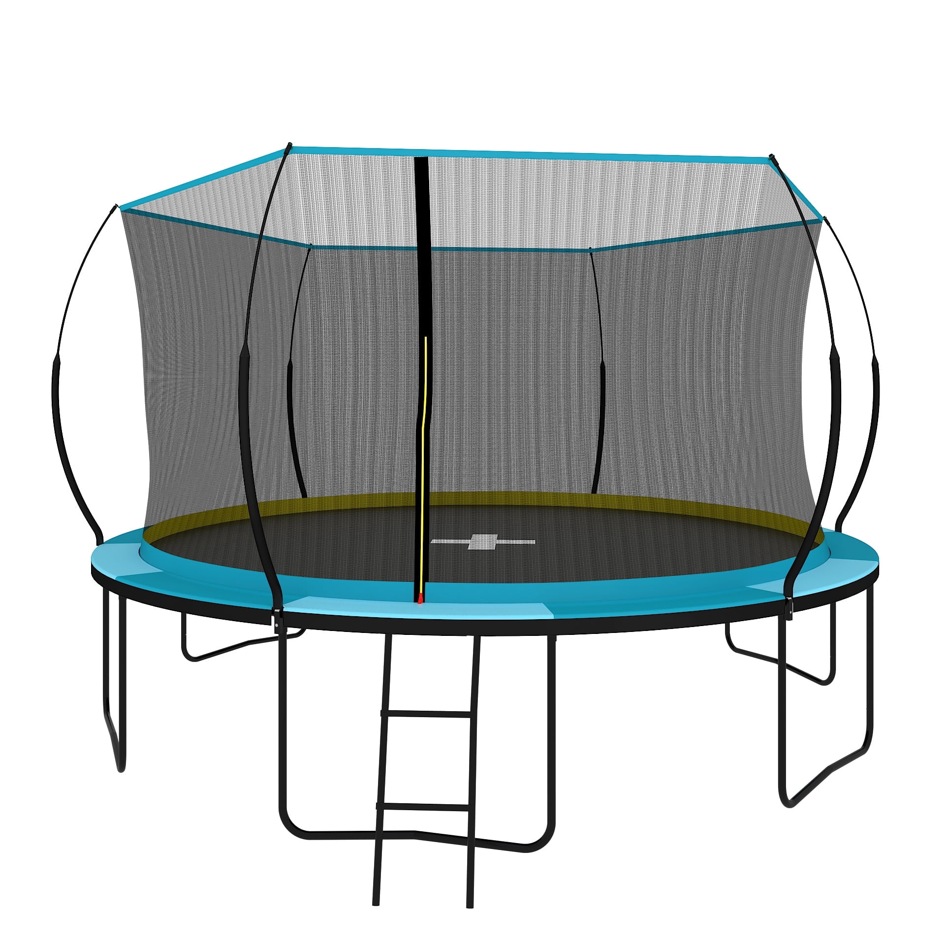 FIZITI 14FT Trampolines with Enclosure for Kids and Adults Outdoor ...