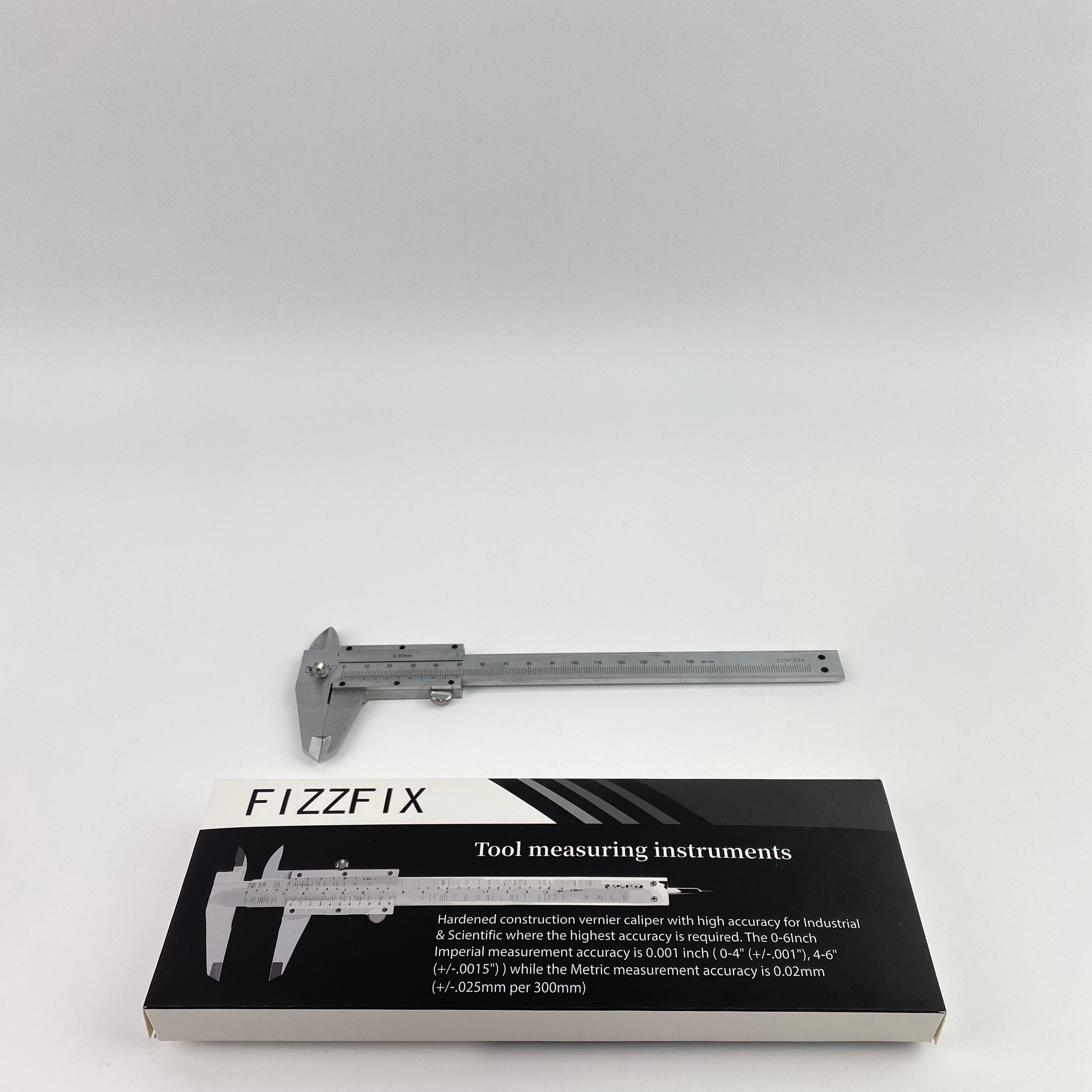 FIZZFIX Stainless steel Tool measuring instruments, dual scale caliper ...