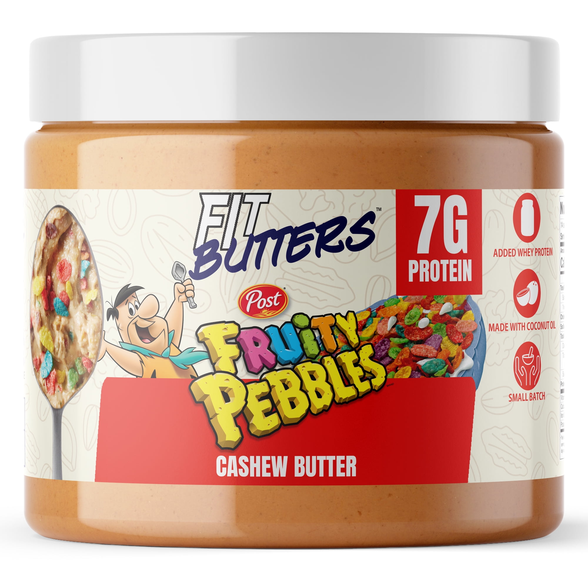 Fit Butters Fruity PEBBLES™ Cashew Butter - Walmart.com
