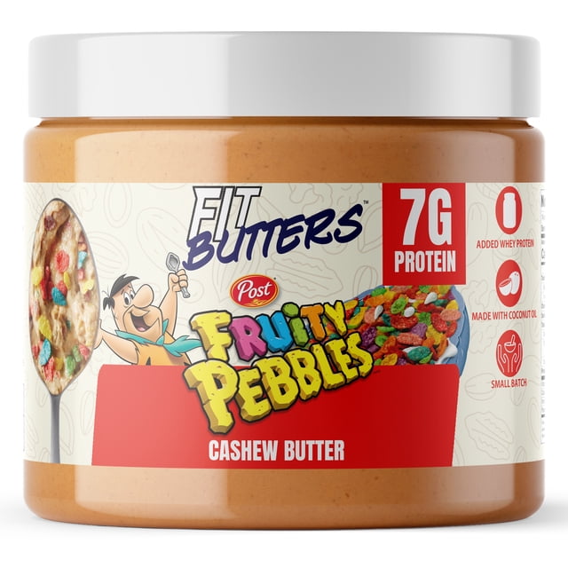 Fit Butters Fruity PEBBLES™ Cashew Butter - Walmart.com