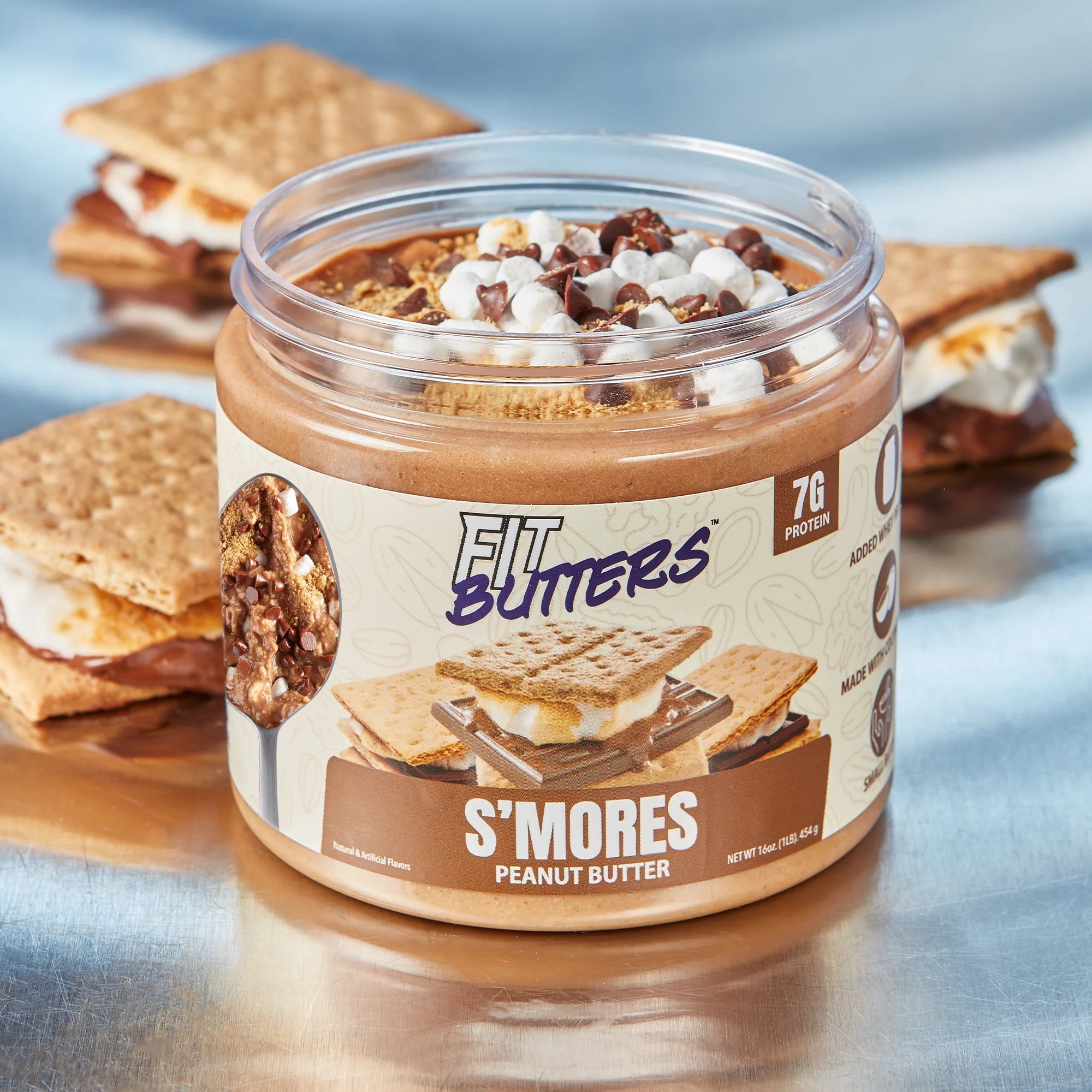 FIt Butters S'Mores Peanut Butter - Walmart.com