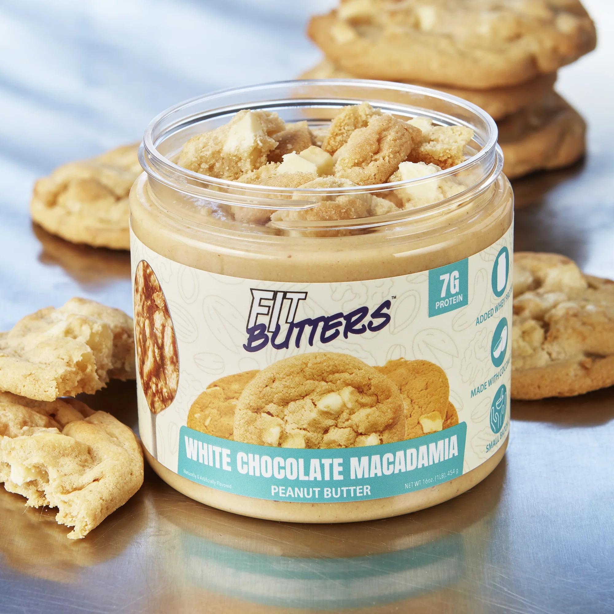 FIt Butters White Chocolate Macadamia Peanut Butter - Walmart.com