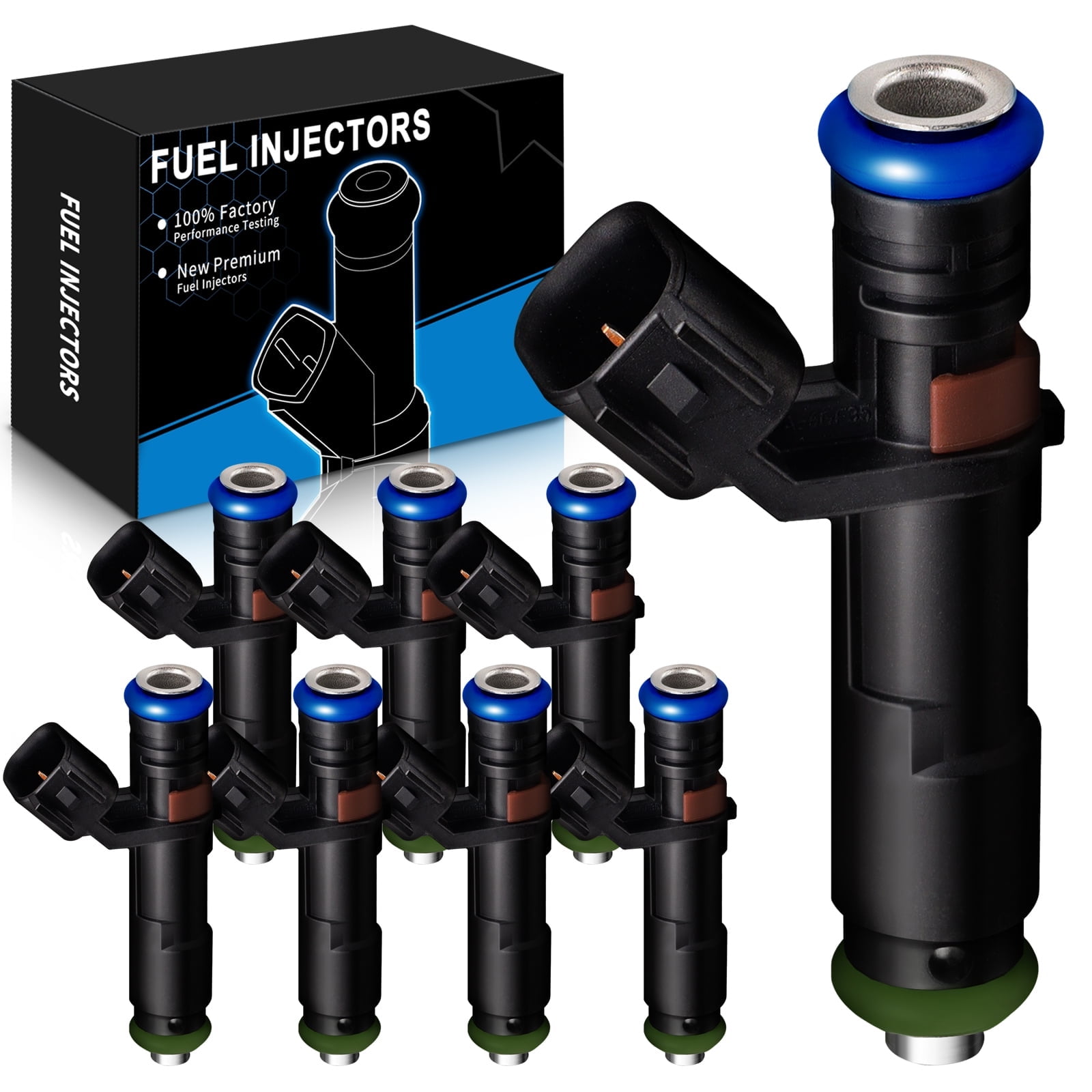 FJ817 Fuel Injectors For Ford 2005-2007 F150, F250, F350, Expedition ...