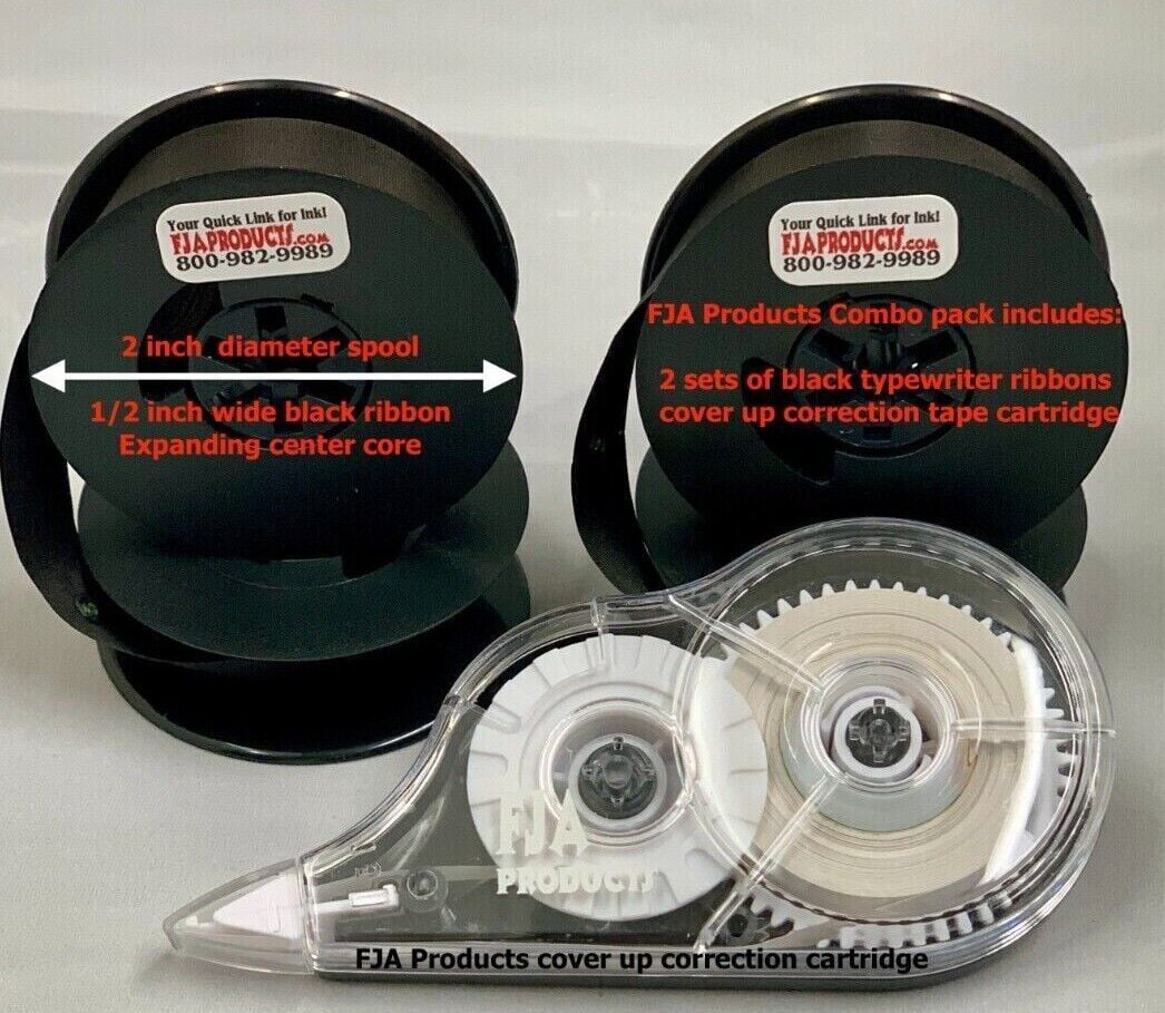 FJA Typewriter Ribbon for Smith Corona, SCM, Royal, Adler, Olivetti ...