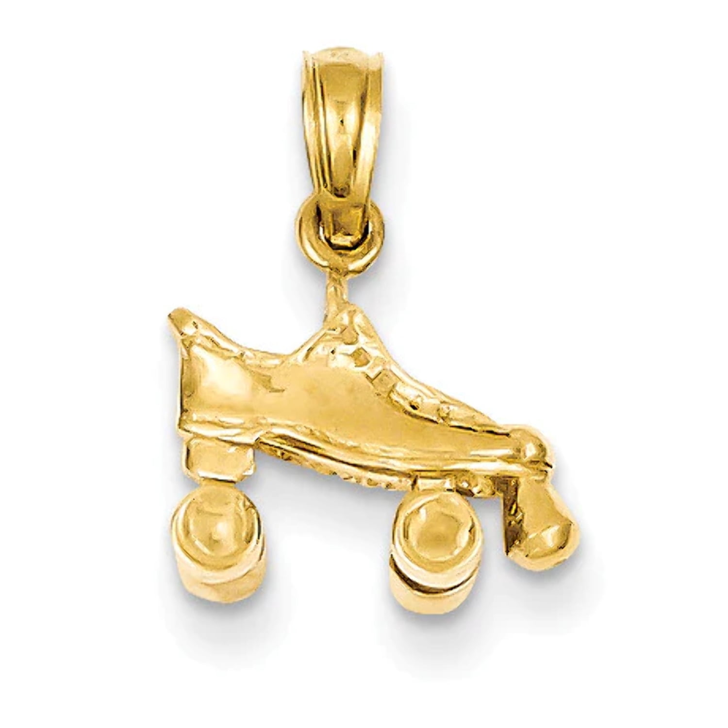 14K 3-D Roller Skate Charm D4267 - Walmart.com