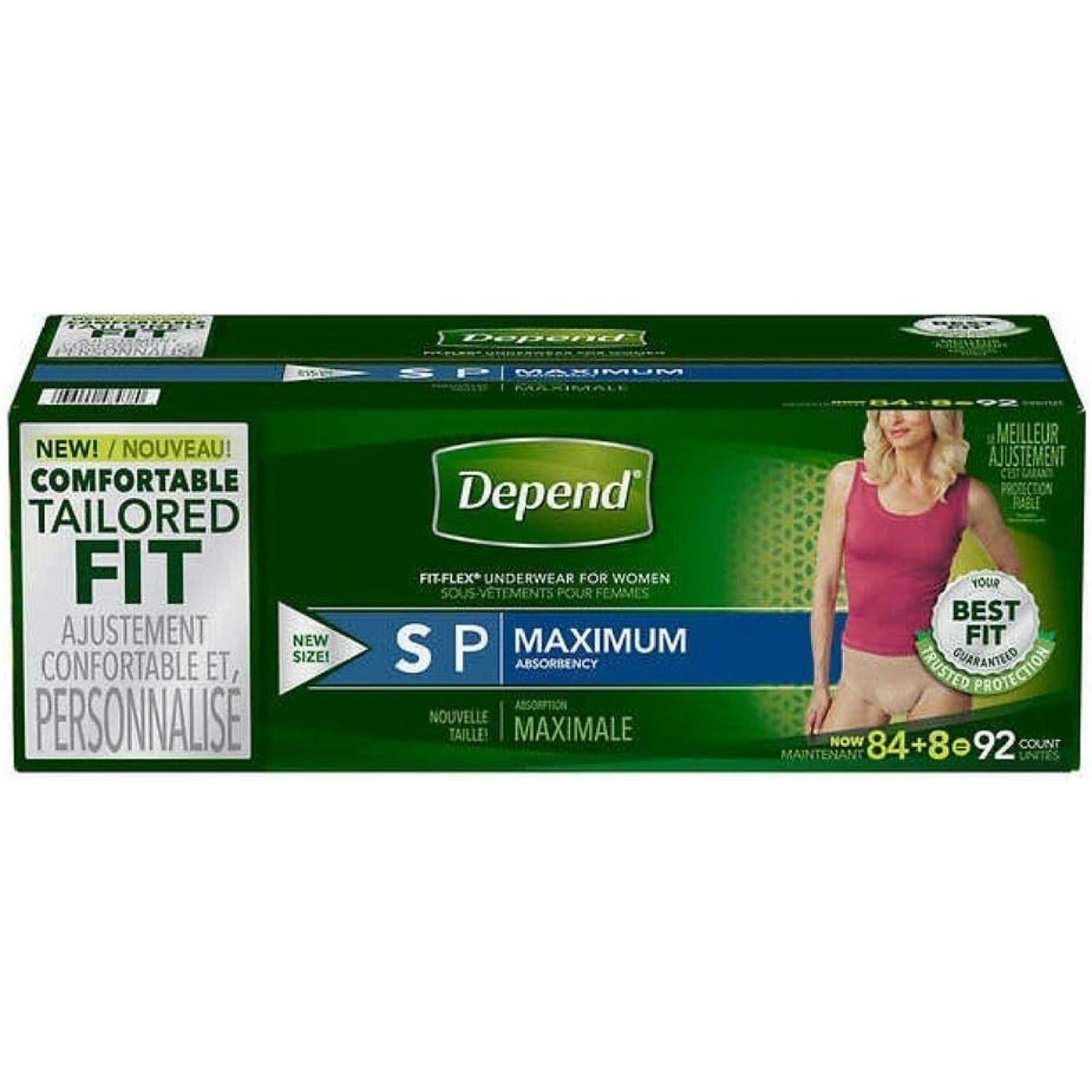 FJGF Fit-Flex Underwear for Women, Small (92 Count) - Walmart.com