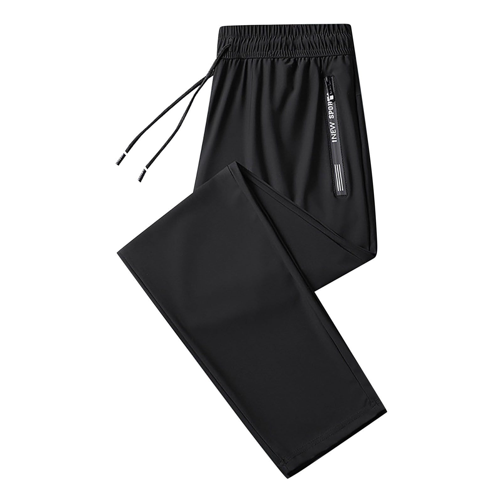 FJGFUKHO Mens Sweatpants, Men's Trendy And Loose Fitting Ice Sports ...