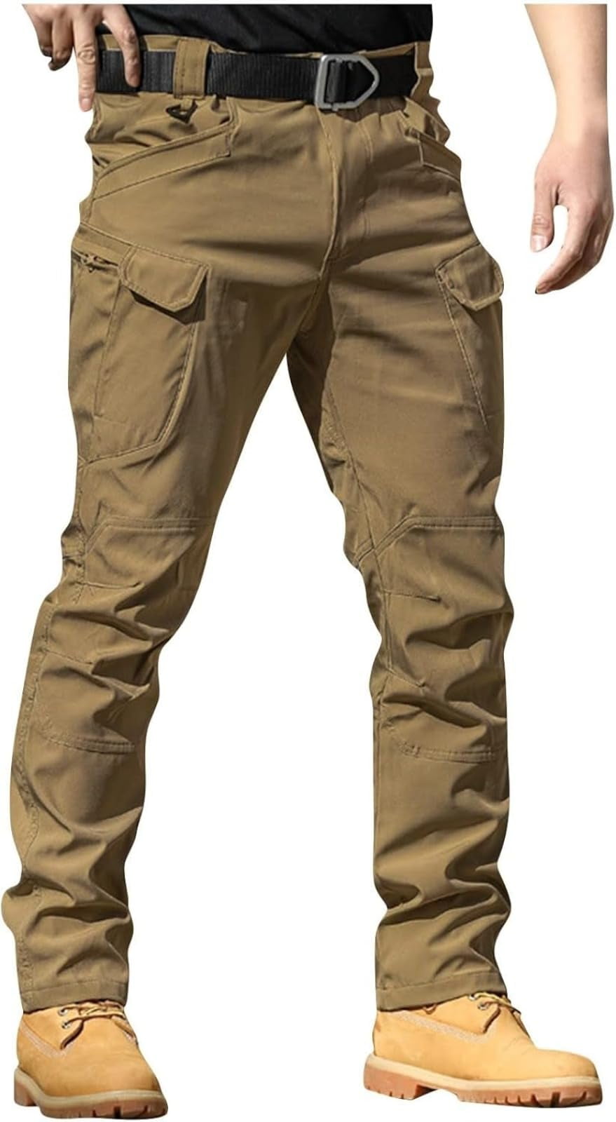 FJJ Cargo Pants for Men Slim Fit, Men's Cargo Pants Stretch Tactical ...