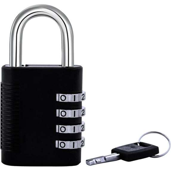 SX-575 4-Dial Combination Disc Padlock, High Security Combination Lock ...
