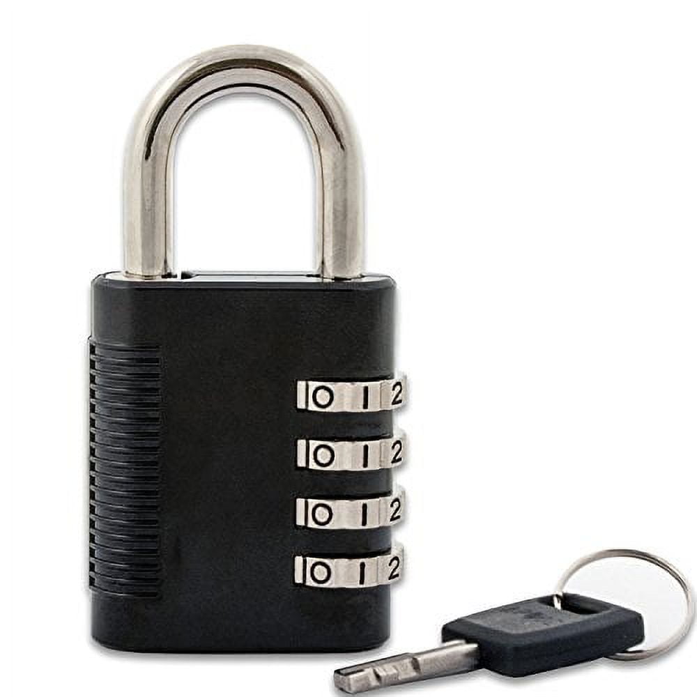 FJM Security SX-575 Locker Combination Padlock with Key Override and ...