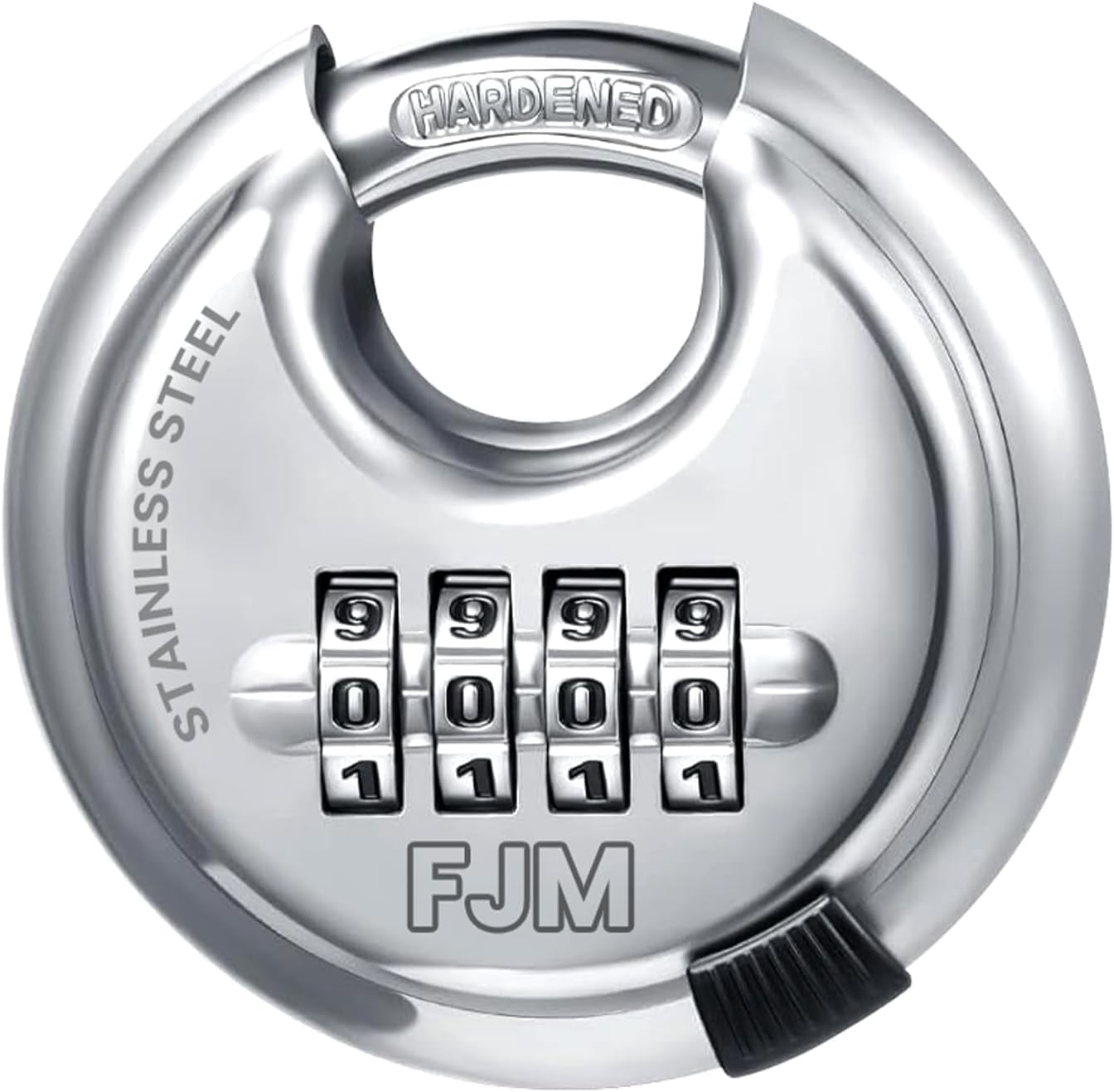 SX-790 4-Dial Combination Disc Padlock, High Security Combination Lock ...