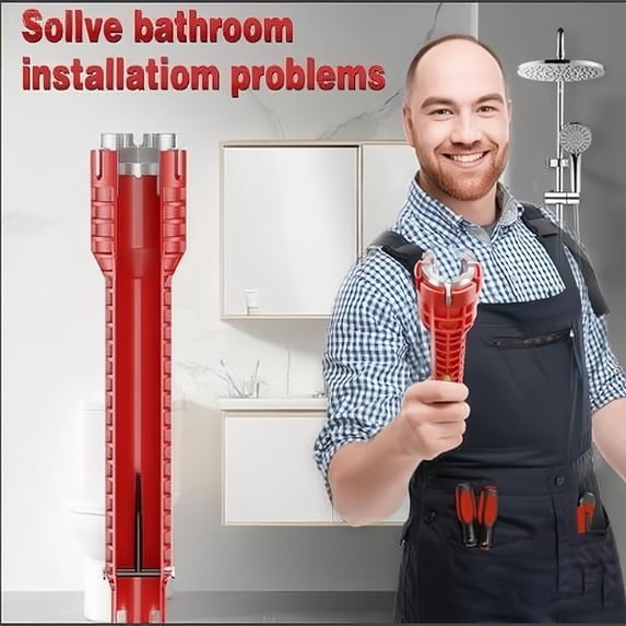 FJSHN-14-In-1 Multifunctional Basin Wrench, Sink Wrench Faucet Tool For ...