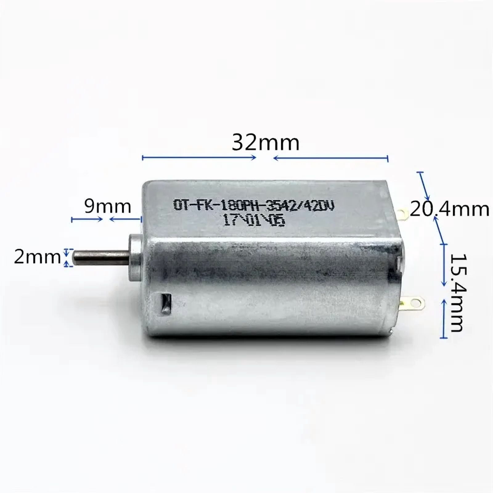 FK-180PH-3542 Mini 180 High Speed DC Motor 3V-6V 21500RPM with Carbon ...