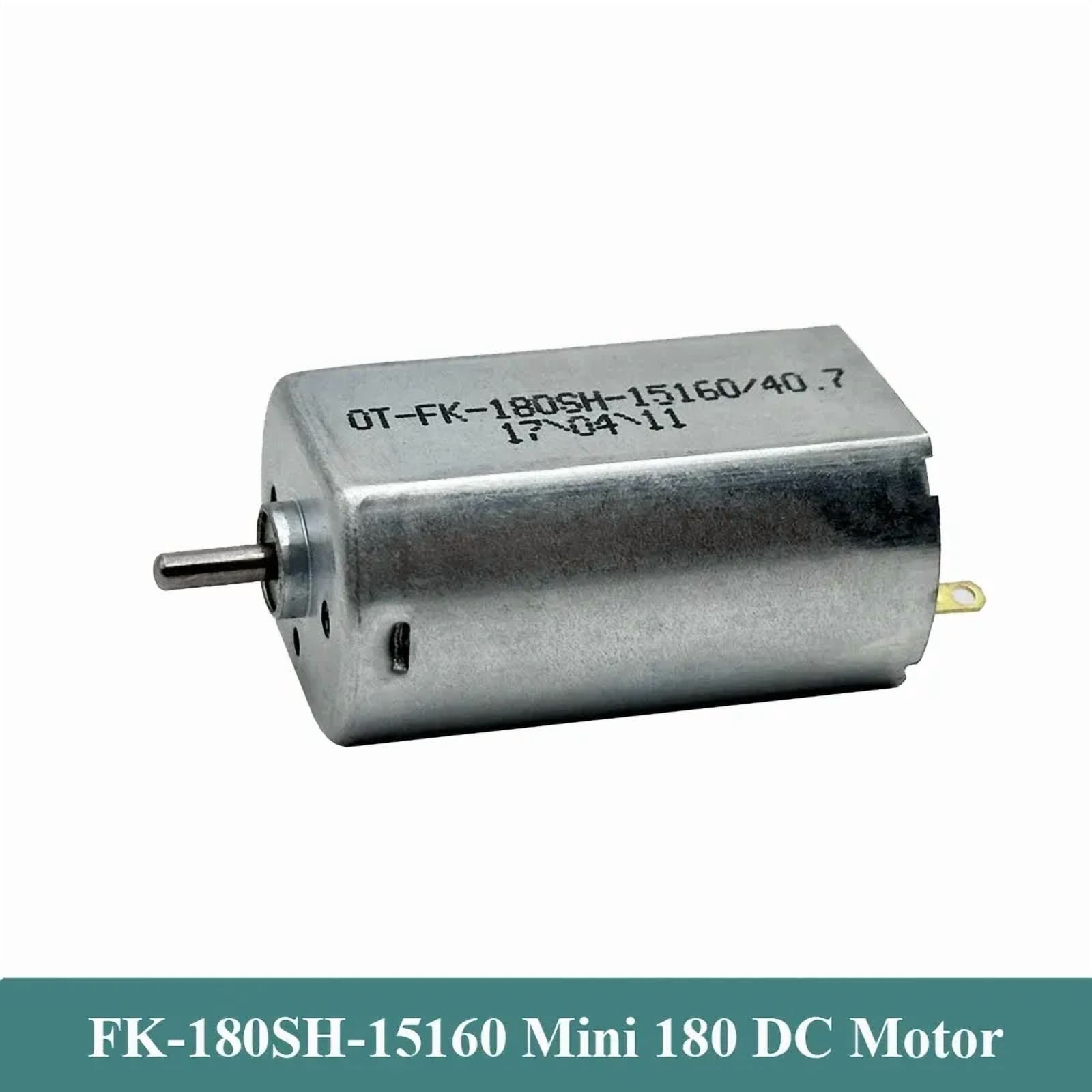 FK-180SH-15160 Micro 180 Motor DC 3V 5V 6V 9V 12V 11000RPM Carbon Brush ...