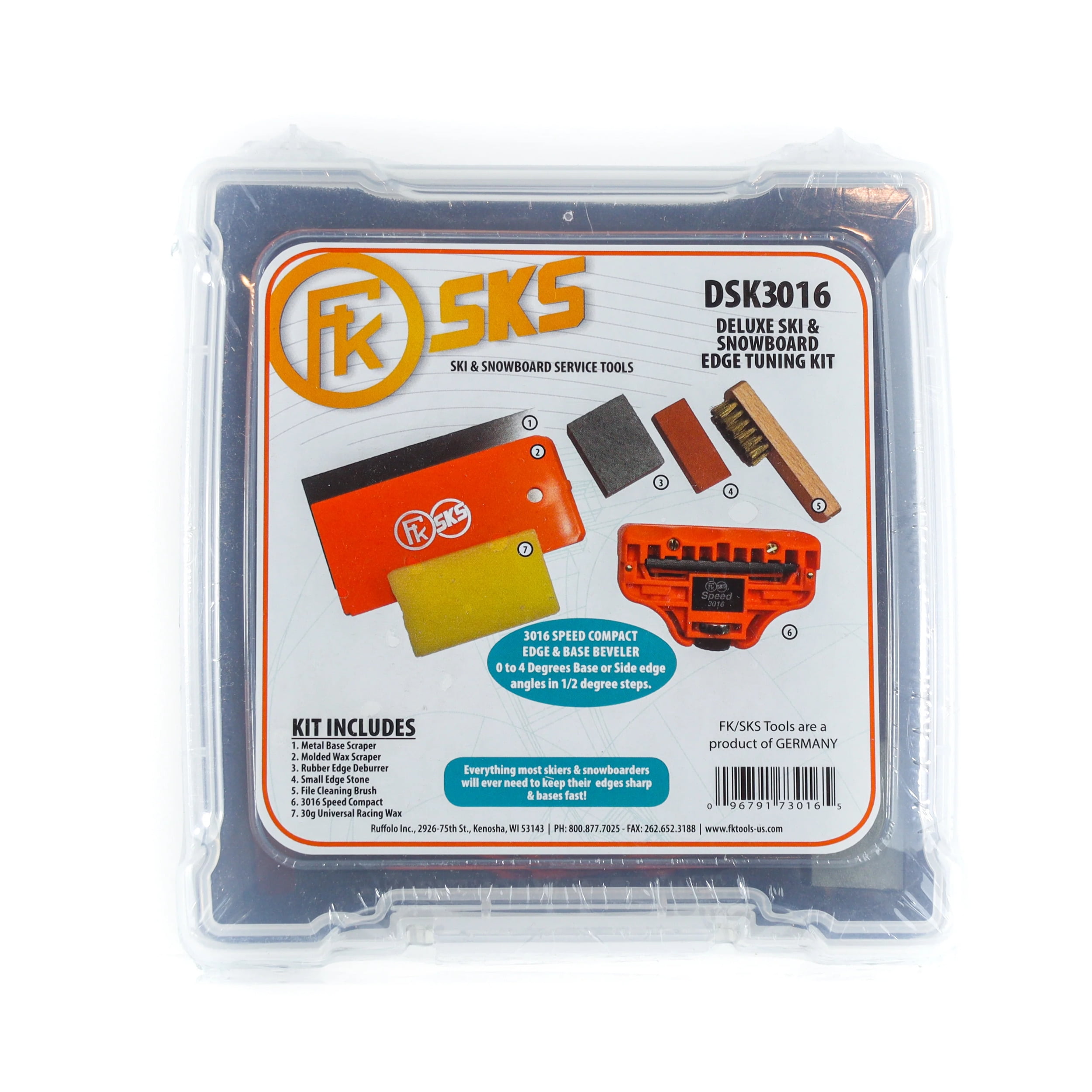 FK SKS Deluxe Tuning Kit + Compact Edge Tuner - Walmart.com