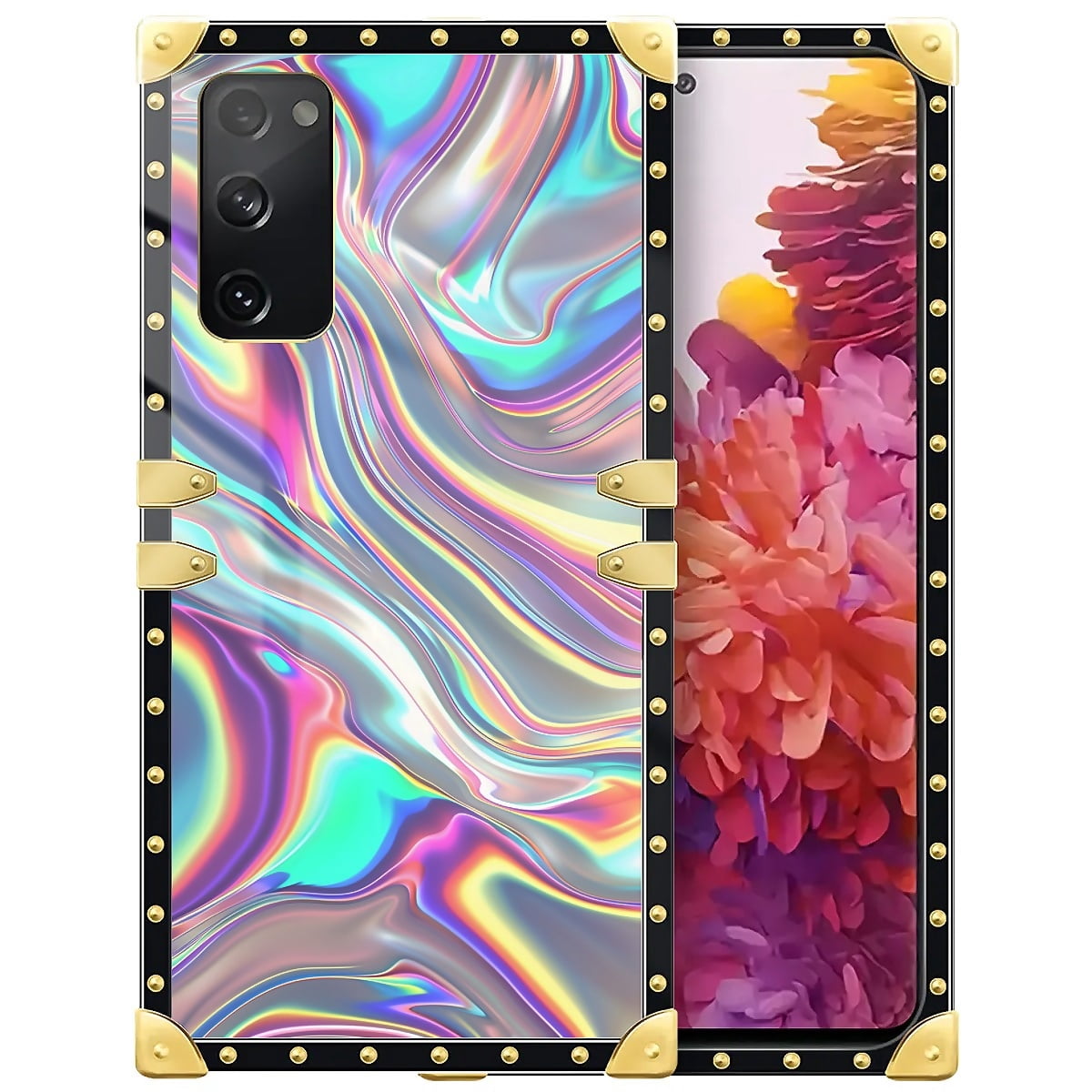 FKBRCL4U Compatible with Samsung Galaxy S20 FE Case, Holographic ...