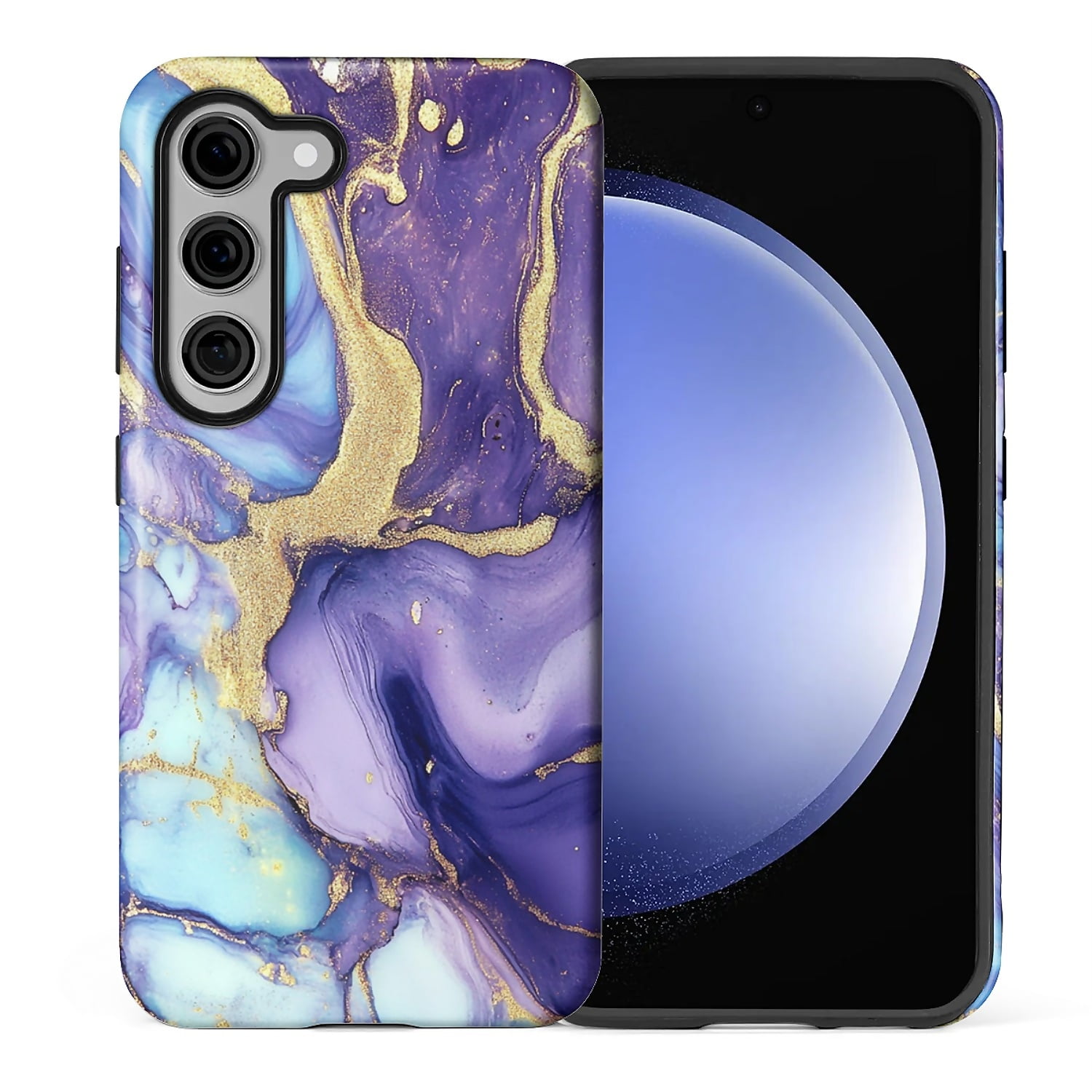 FKBRCL4U Compatible with Samsung Galaxy S25 Plus Case Alcohol Ink ...