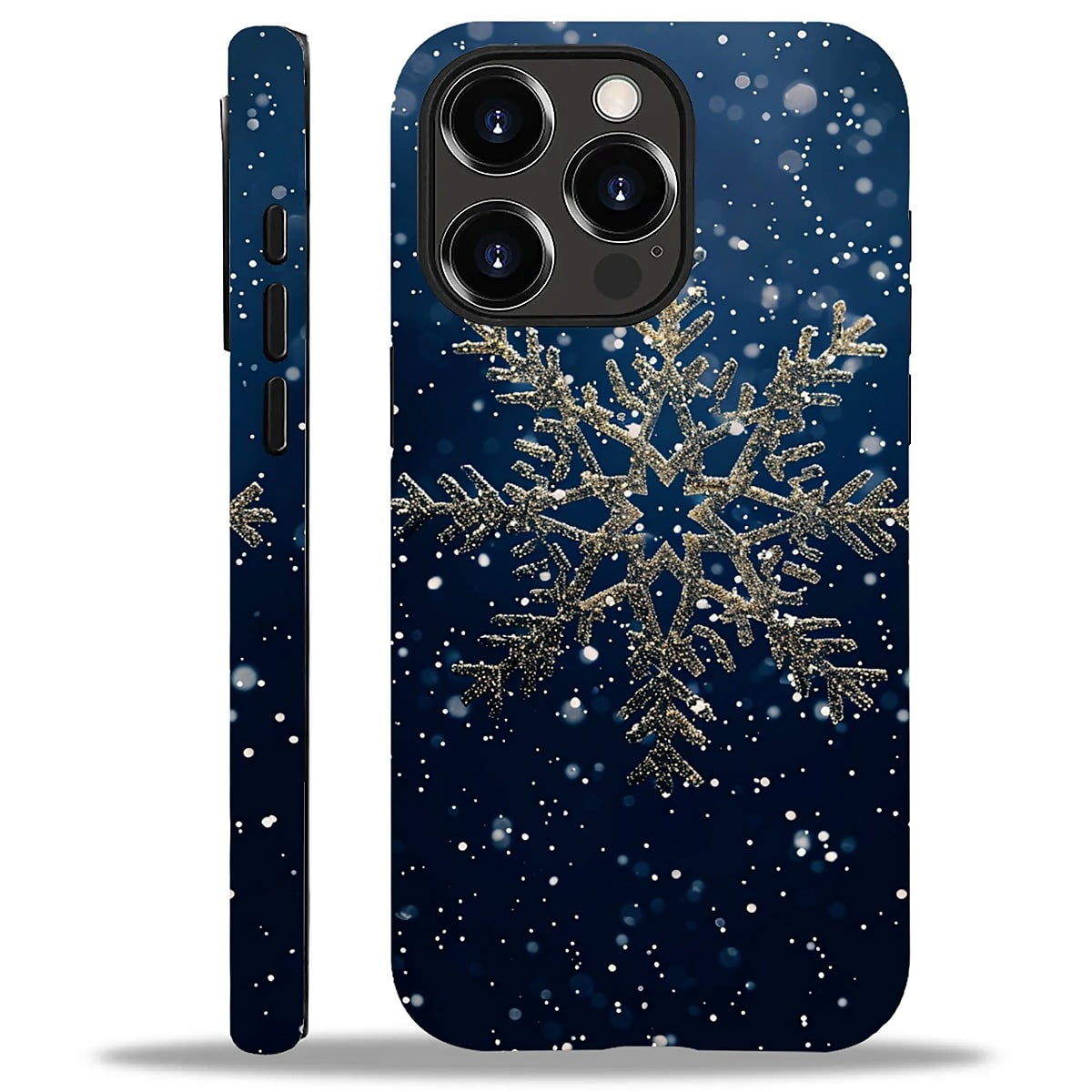FKBRCL4U Compatible with iPhone 13 Pro Max Case, Simple Dark Blue ...