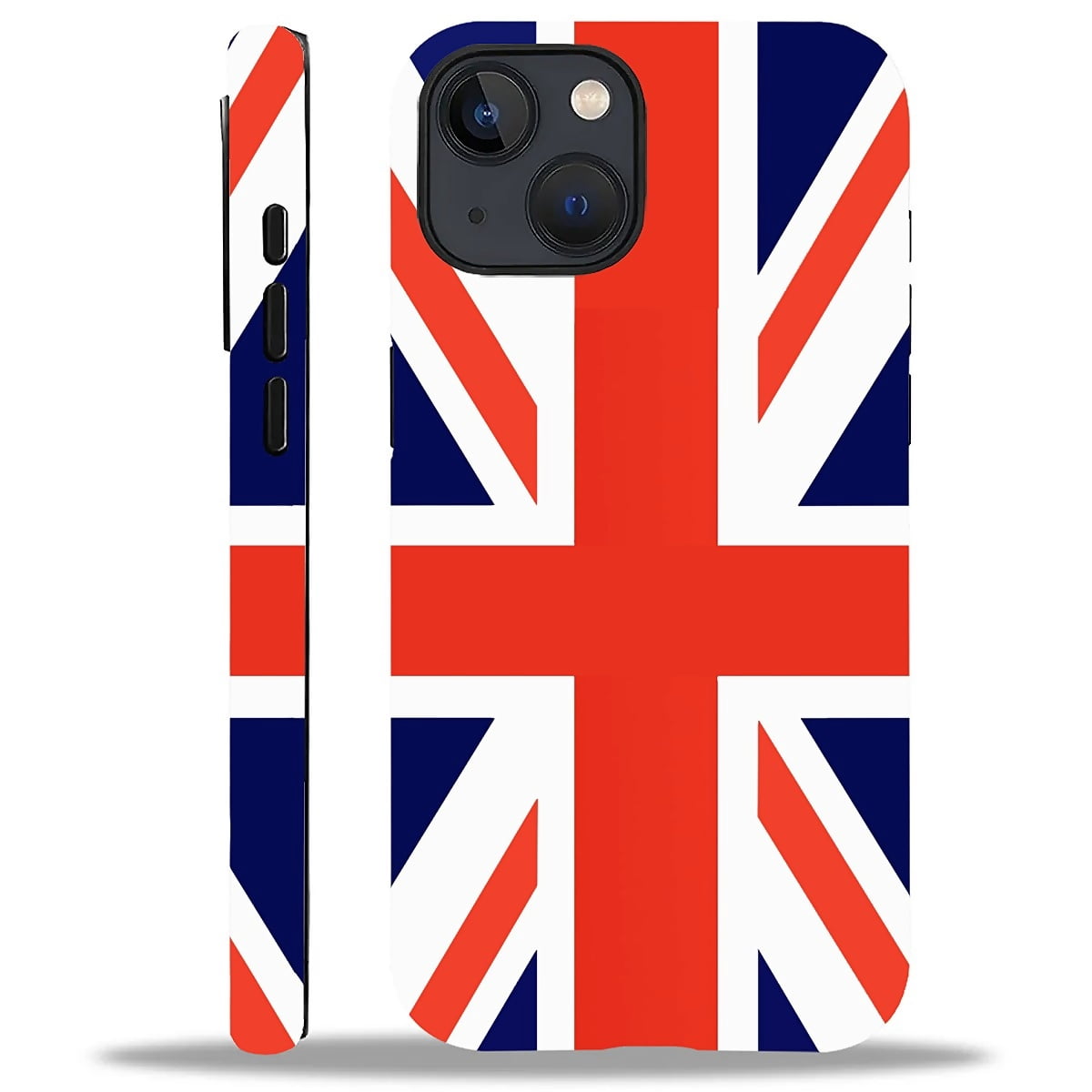 FKBRCL4U Compatible with iPhone 13/iPhone 14 Case, British Flag Pattern ...