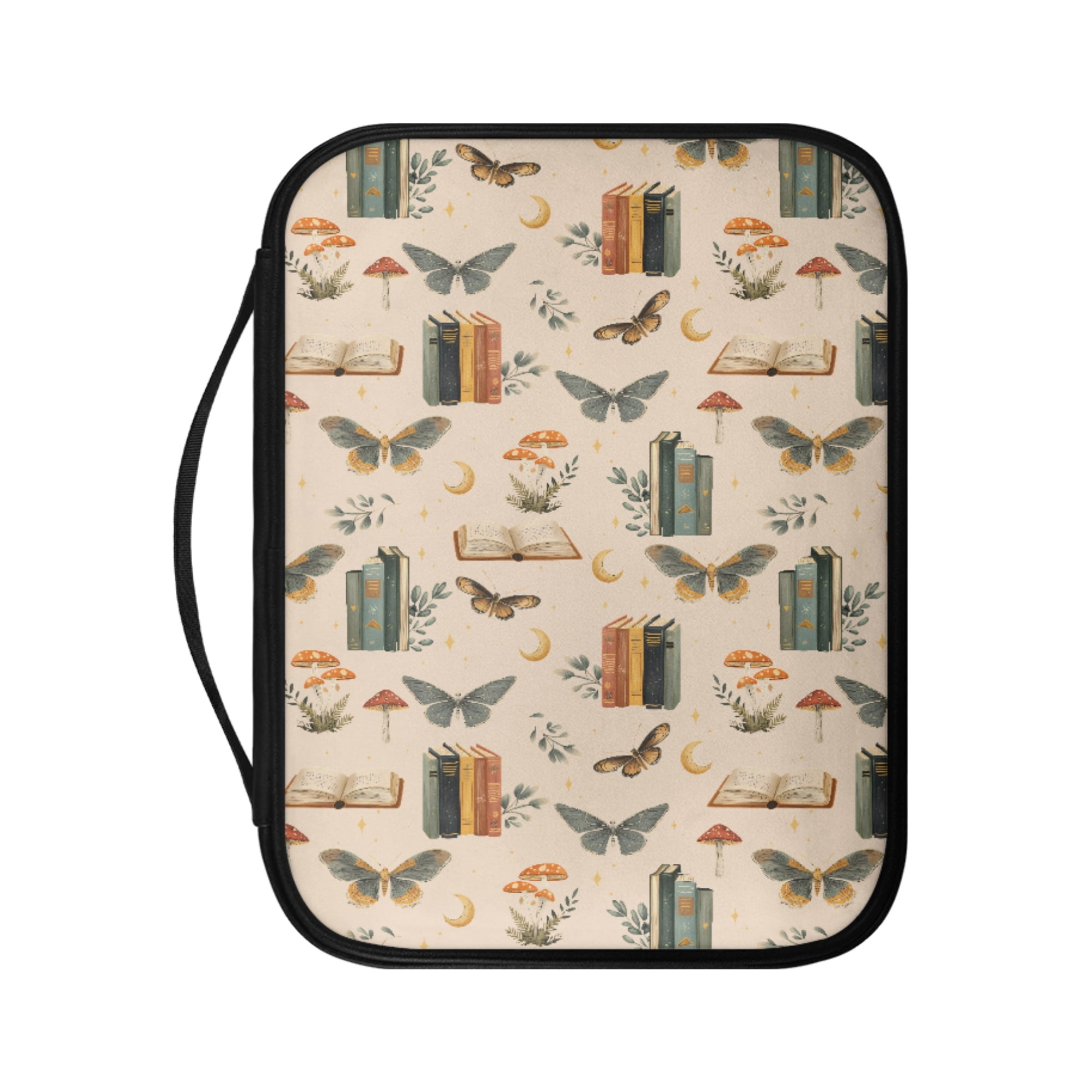 FKELYI Bible Cover for Women Men Faux Leather Bible Carrier Book ...