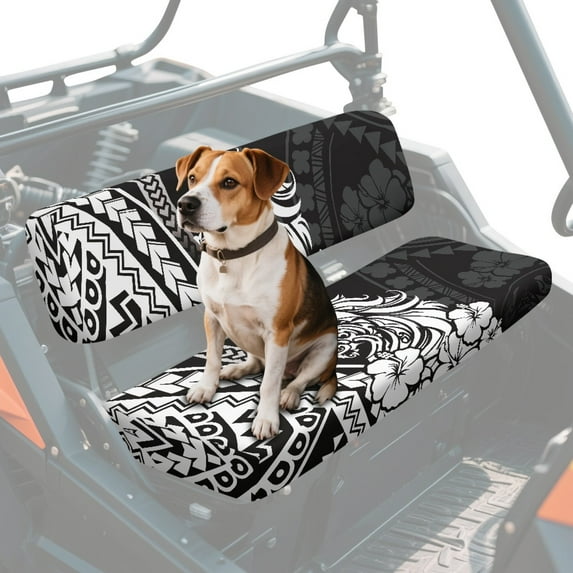 FKELYI Black Mule Bench Seat Cover Compatible with Kawasaki Mule 600/ ...