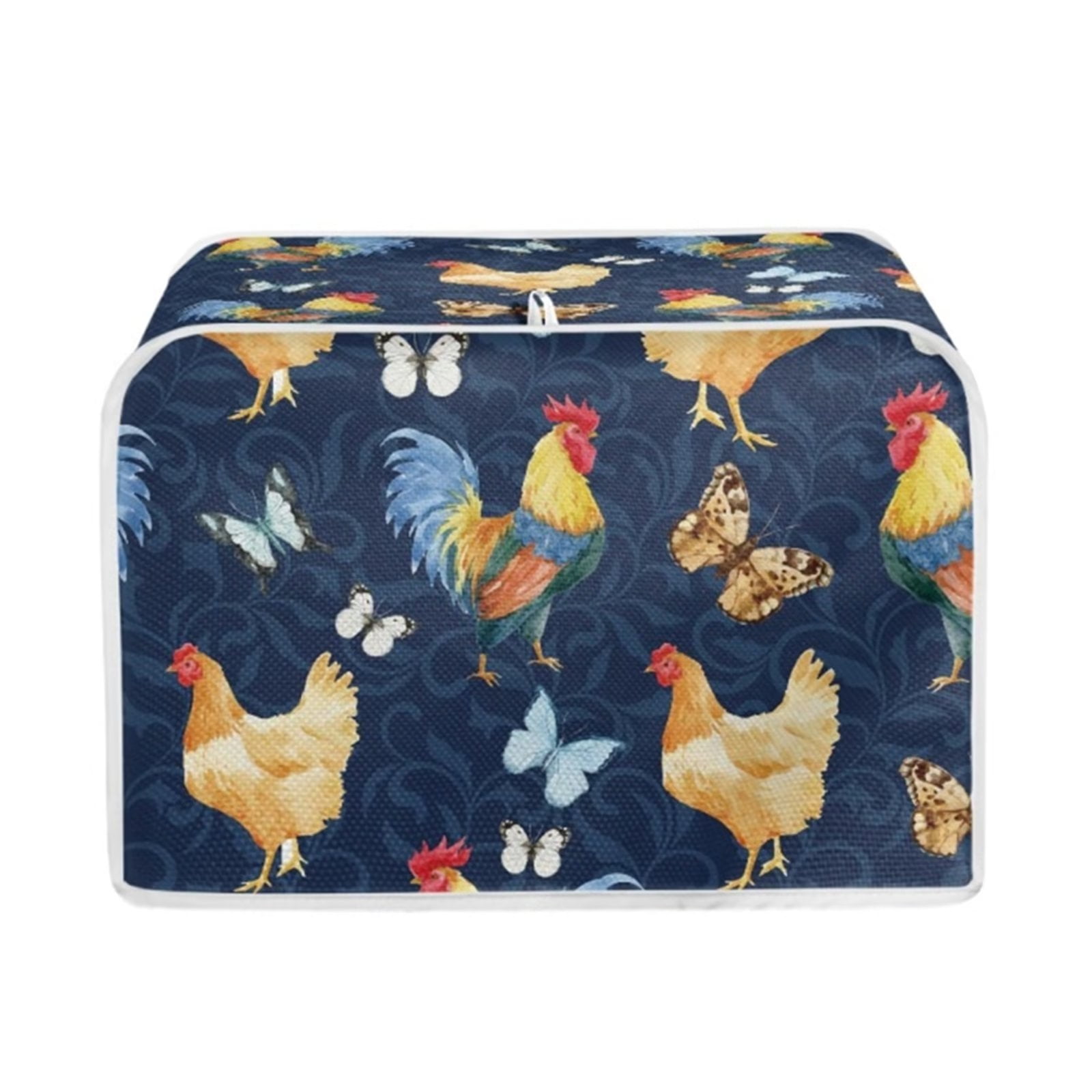FKELYI Butterfly Chicken Toaster Cover Foldable Toaster Covers 4 Slice ...