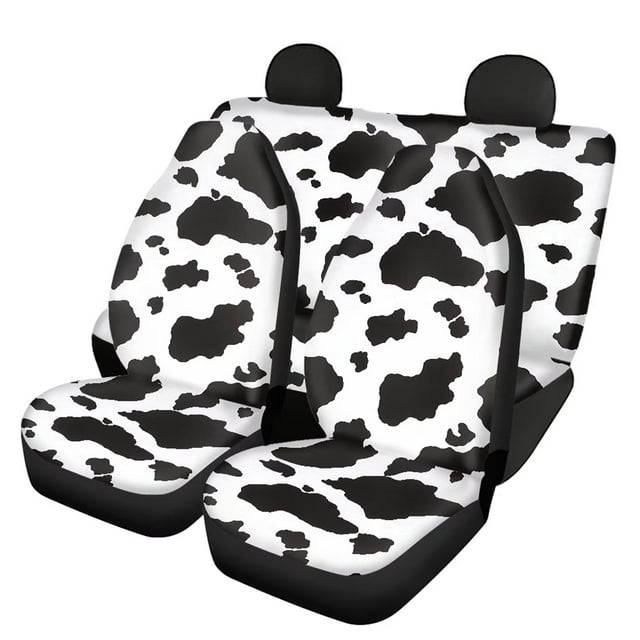 Fkelyi Car Full Set Interior Accessiores For Women Cute Cartoon Cow