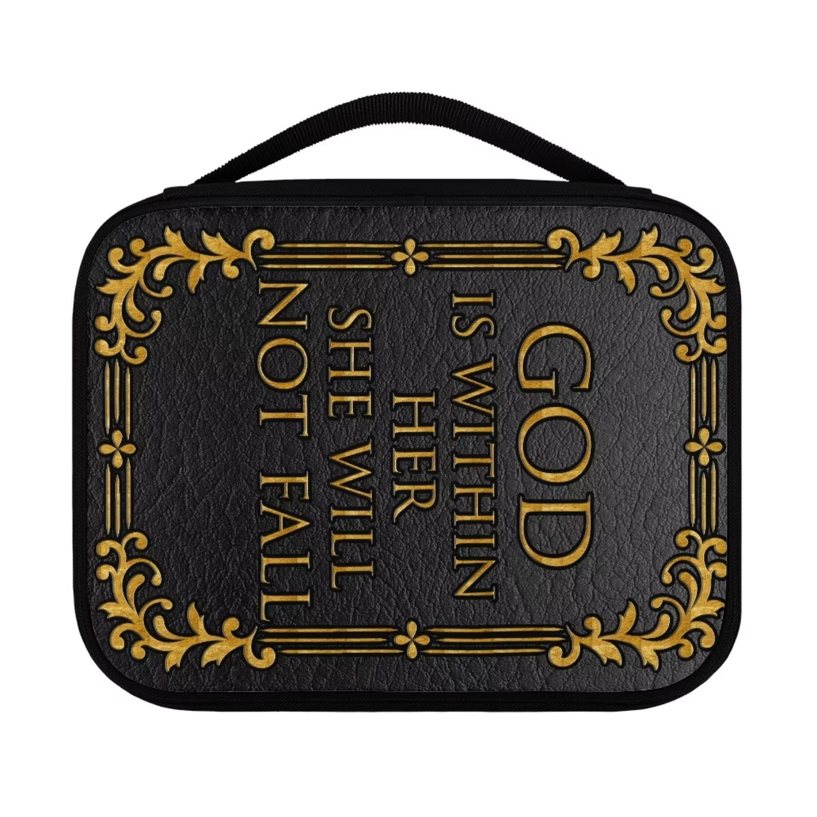 FKELYI Christian Bible Cover Portable Bible Book Carrying Case Durable ...