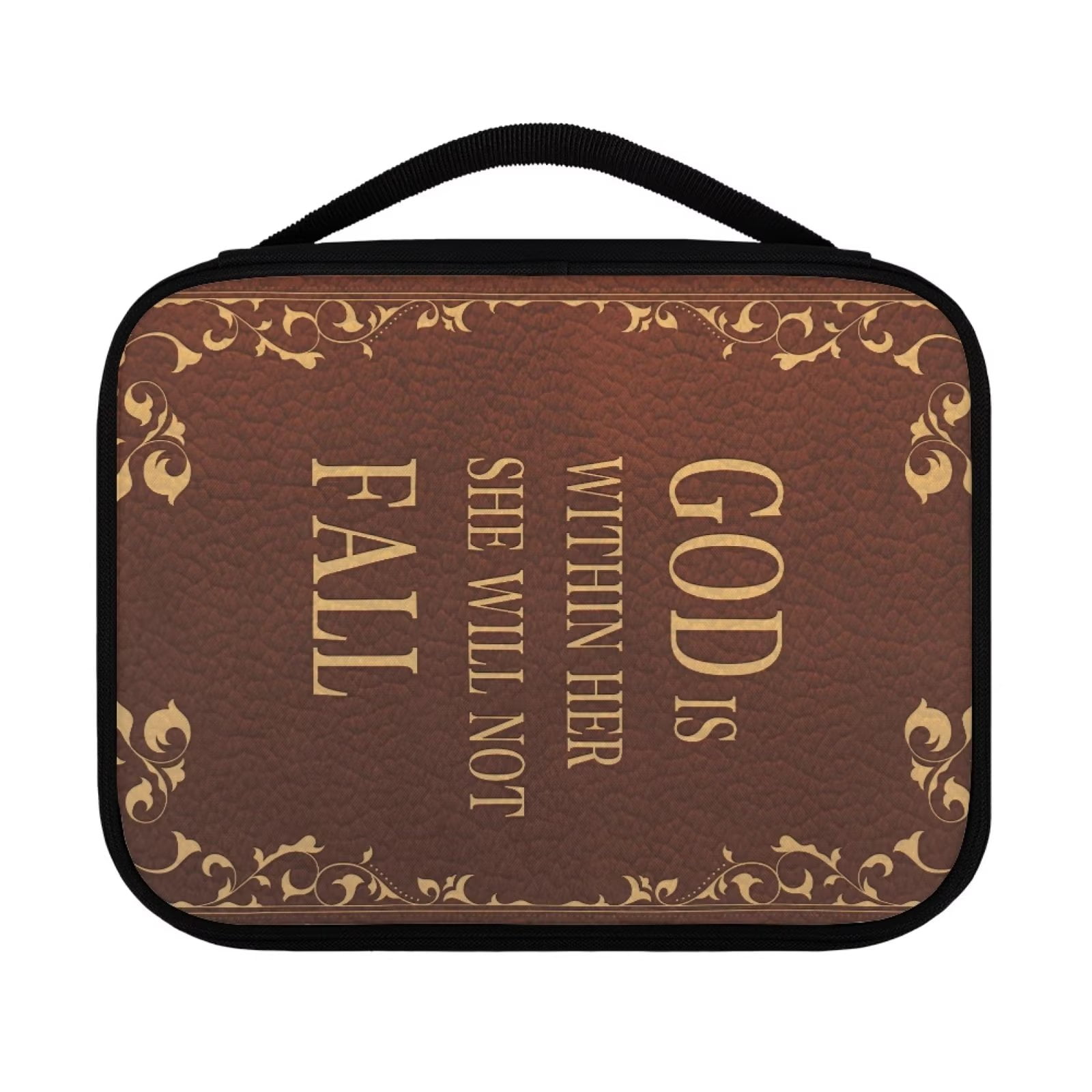 FKELYI Church Bible Case for Women Casual Bible Cover Case with ...