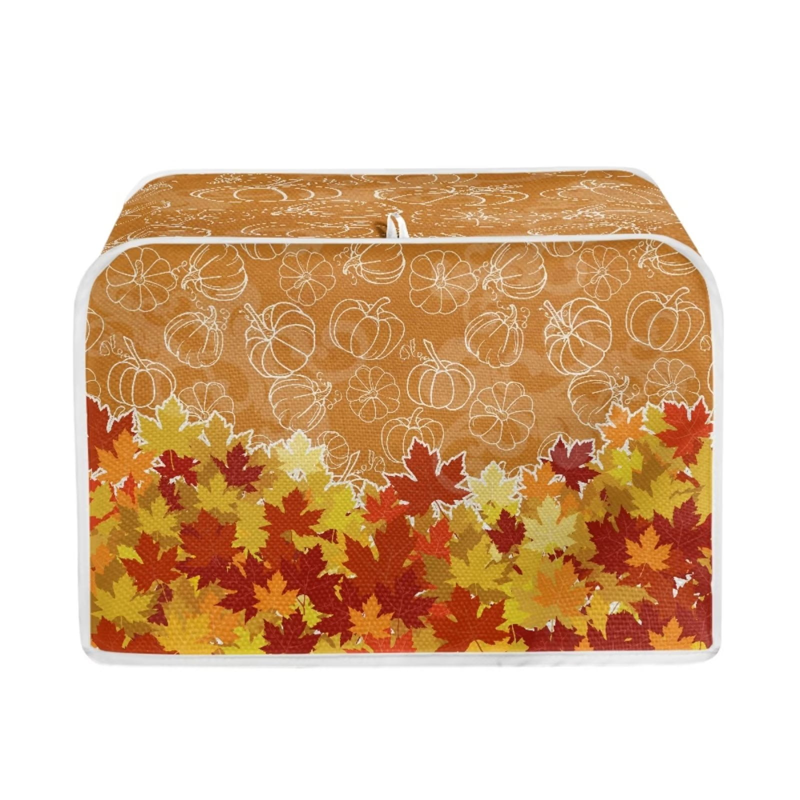 FKELYI Fall Maple Leaves Toaster Covers for Kitchen 2-Slice ...