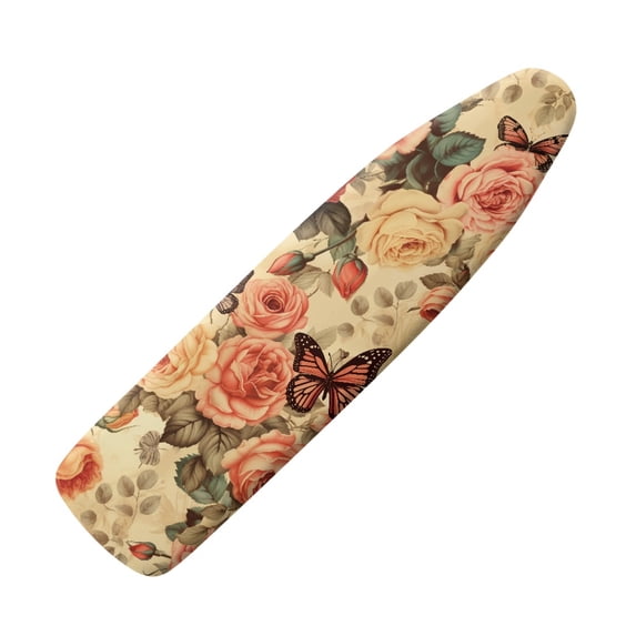 FKELYI Floral Butterfly Ironing Board Cover Reusable Thick Padding for ...