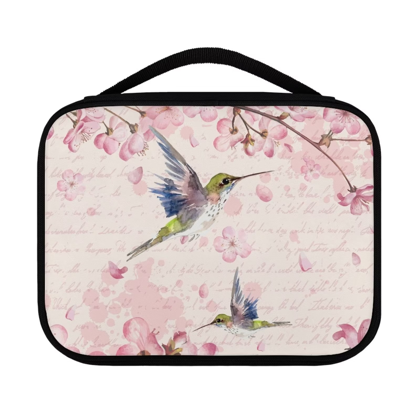 FKELYI Flower Hummingbird Bible Case Large Capacity Women Bible Cover ...