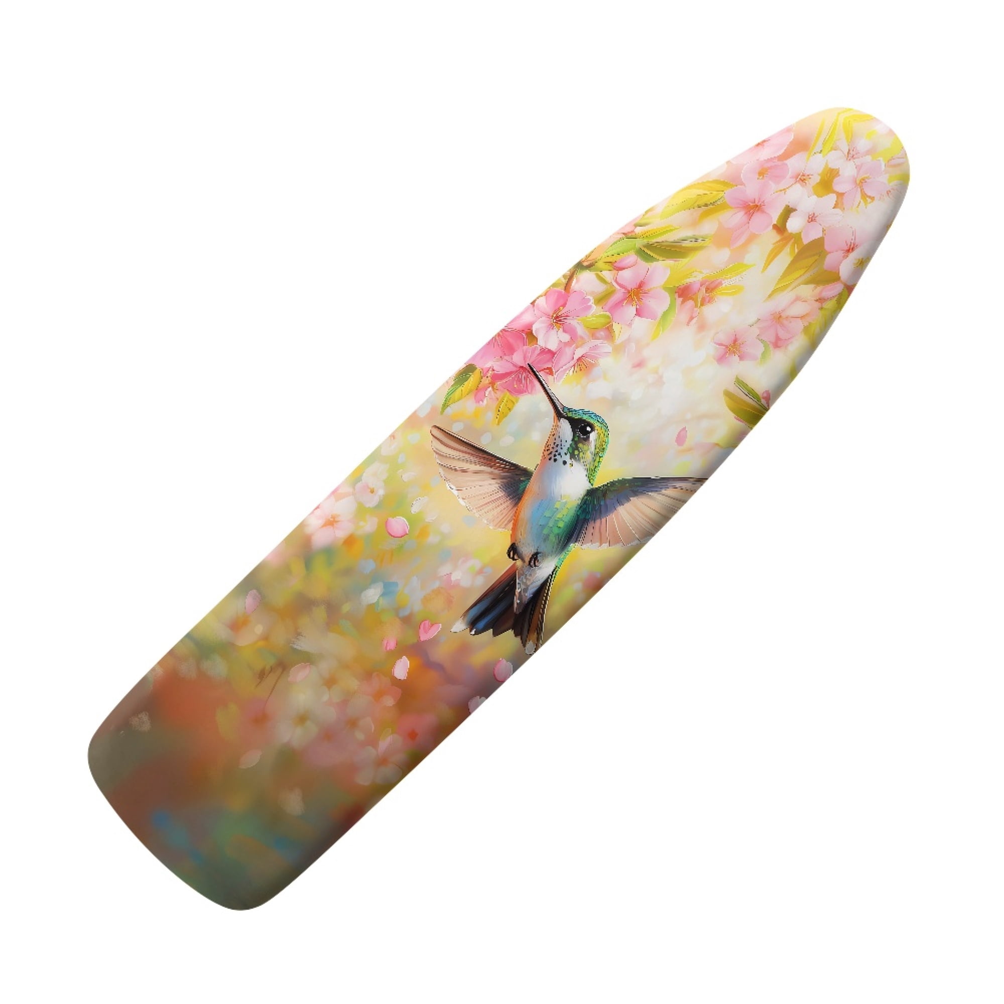 FKELYI Hummingbird Pink Cherry Print Ironing Board Cover with Hook and ...