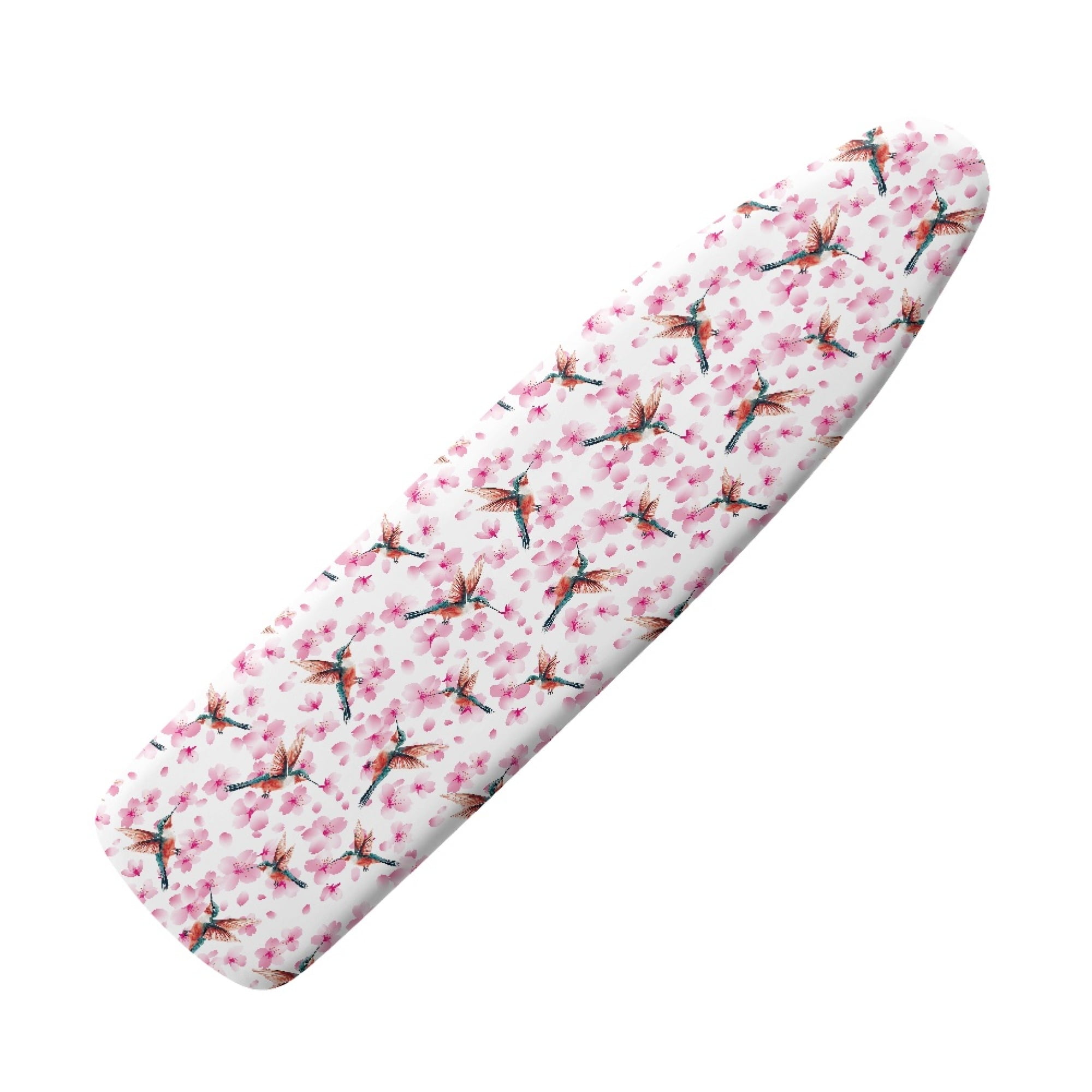 FKELYI Hummingbird Pink Flower Print Ironing Board Cover with Hook and ...