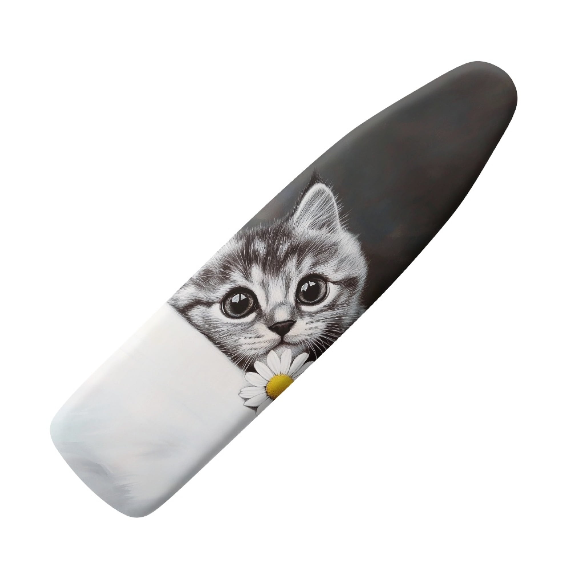 FKELYI Ironing Board Cover Daisy Cat Grey Print Heat Resistant Iron ...