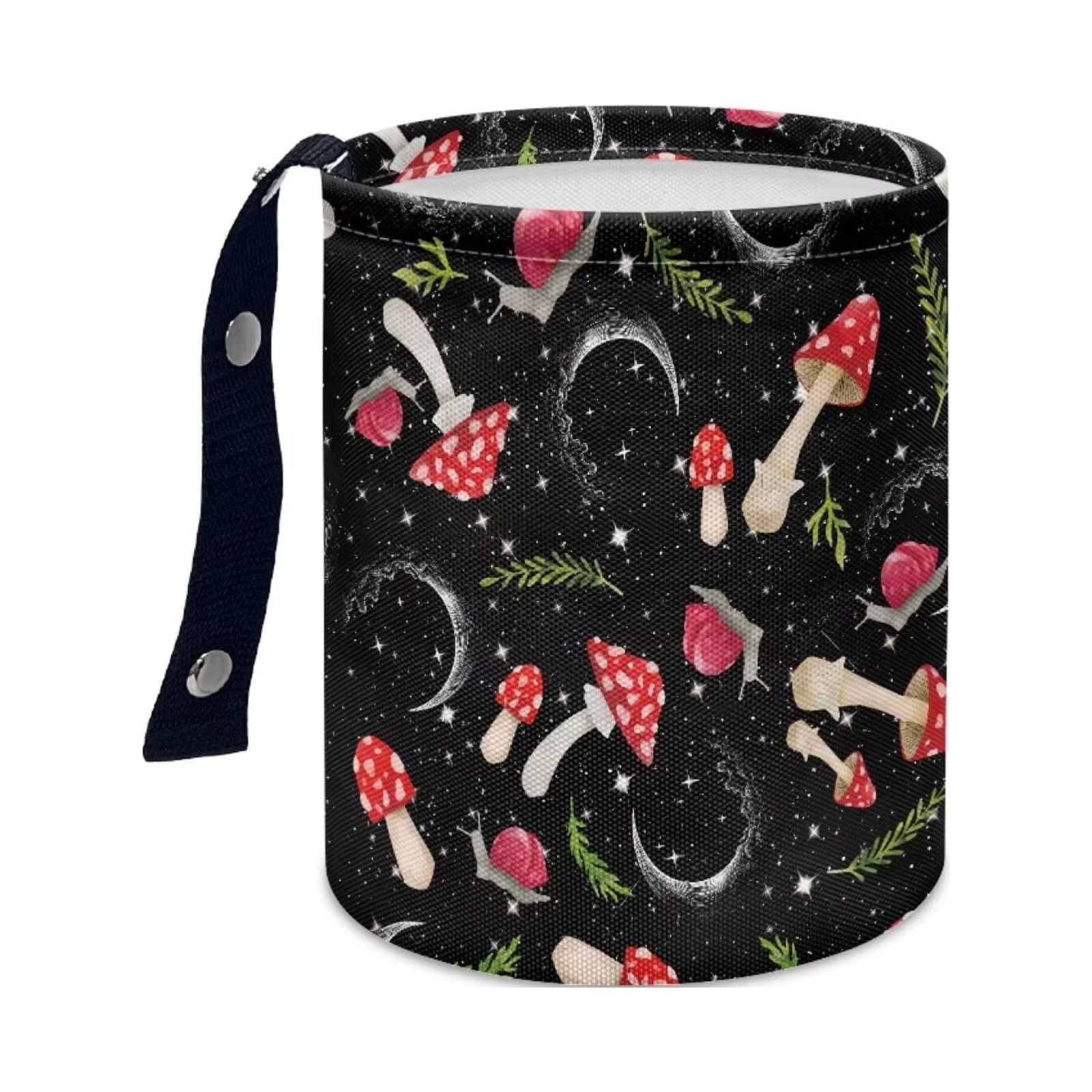 FKELYI Moon Mushroom Car Trash Cans Soft Automobile Garbage Container ...