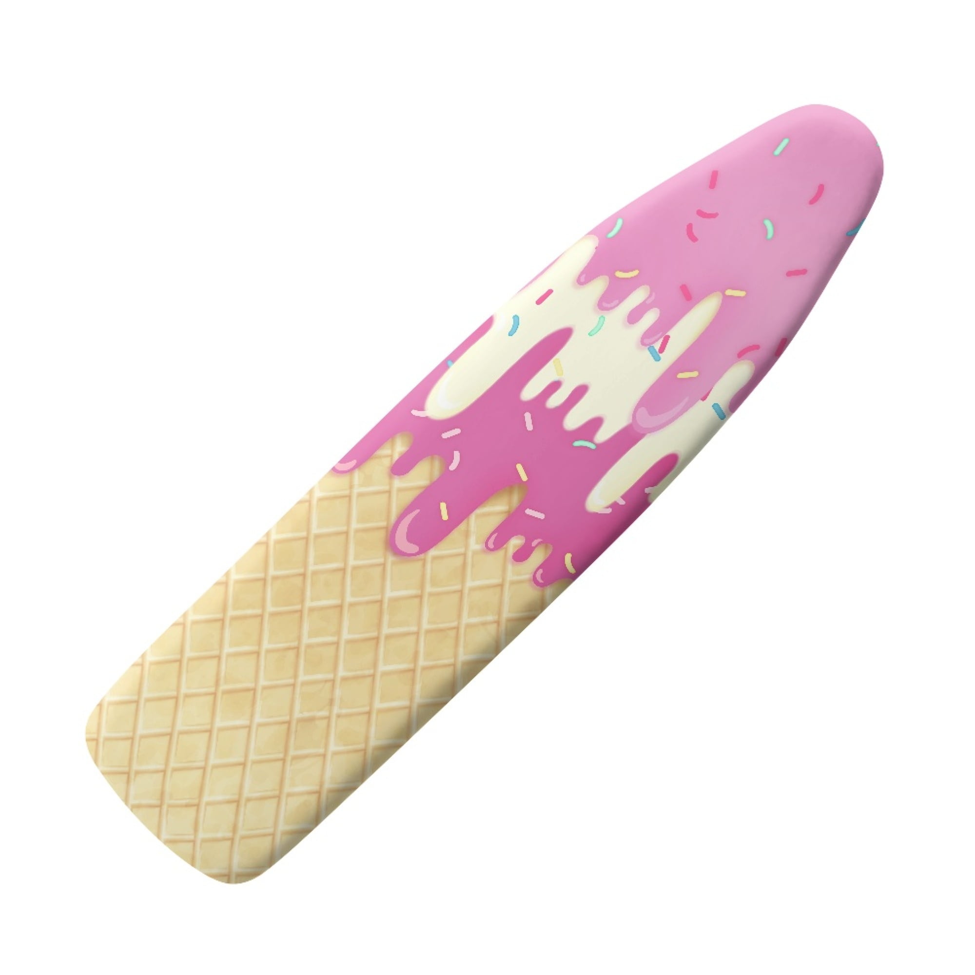 FKELYI Pink Ice Cream Print Ironing Board Cover Heat Resistant Iron ...