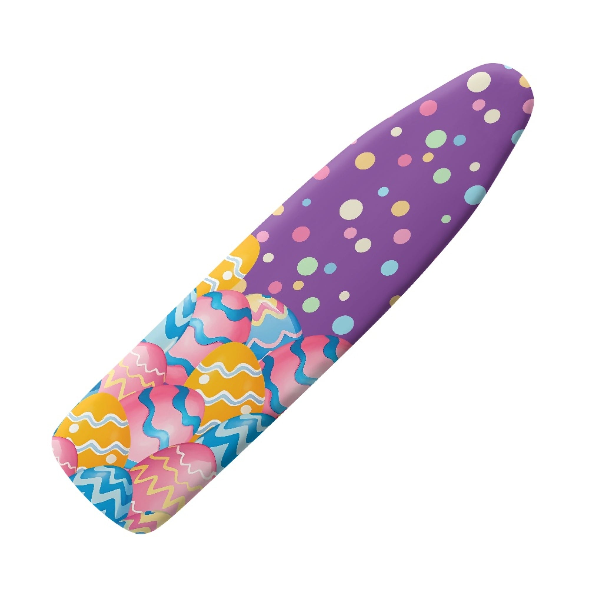FKELYI Polyester Ironing Board Cover with Elastic Edge Easter Egg Wave ...