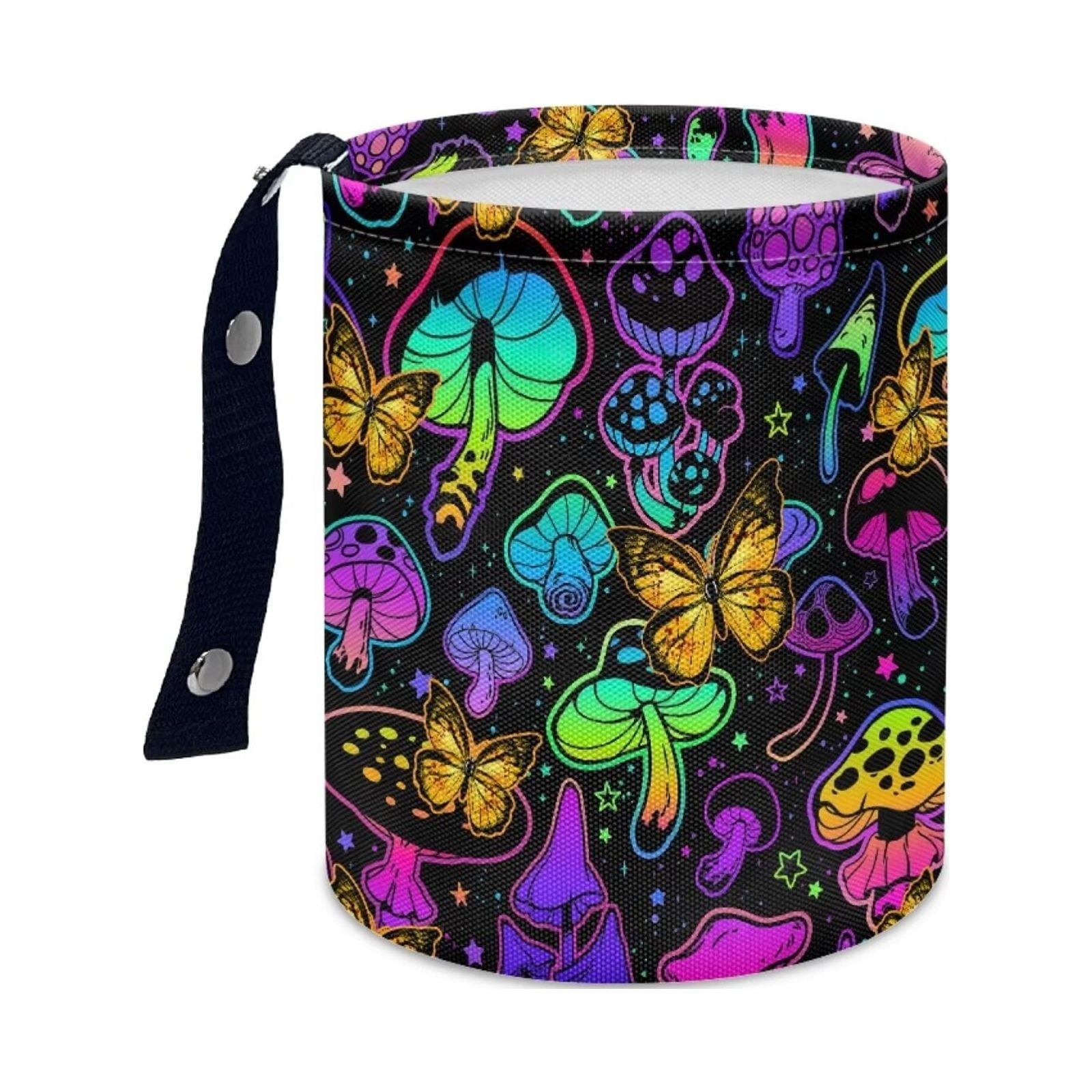 FKELYI Reusable Car Trash Cans for Car SUV Van Leisure Psychedelic ...