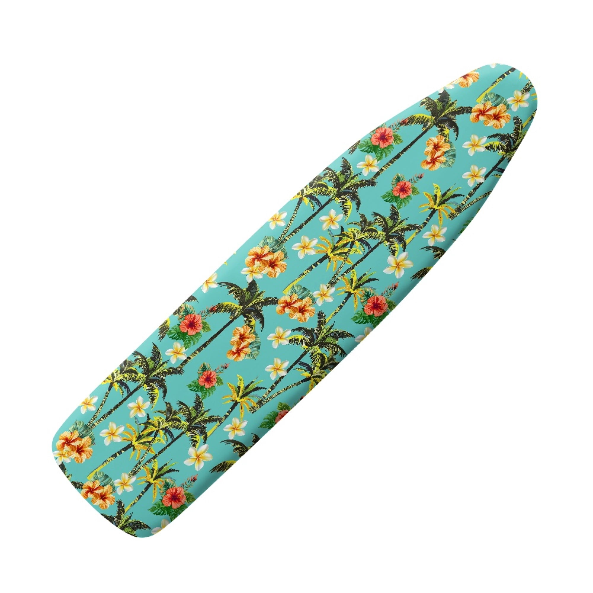 FKELYI Tropical Palm Tree Floral Print Ironing Board Cover Home ...