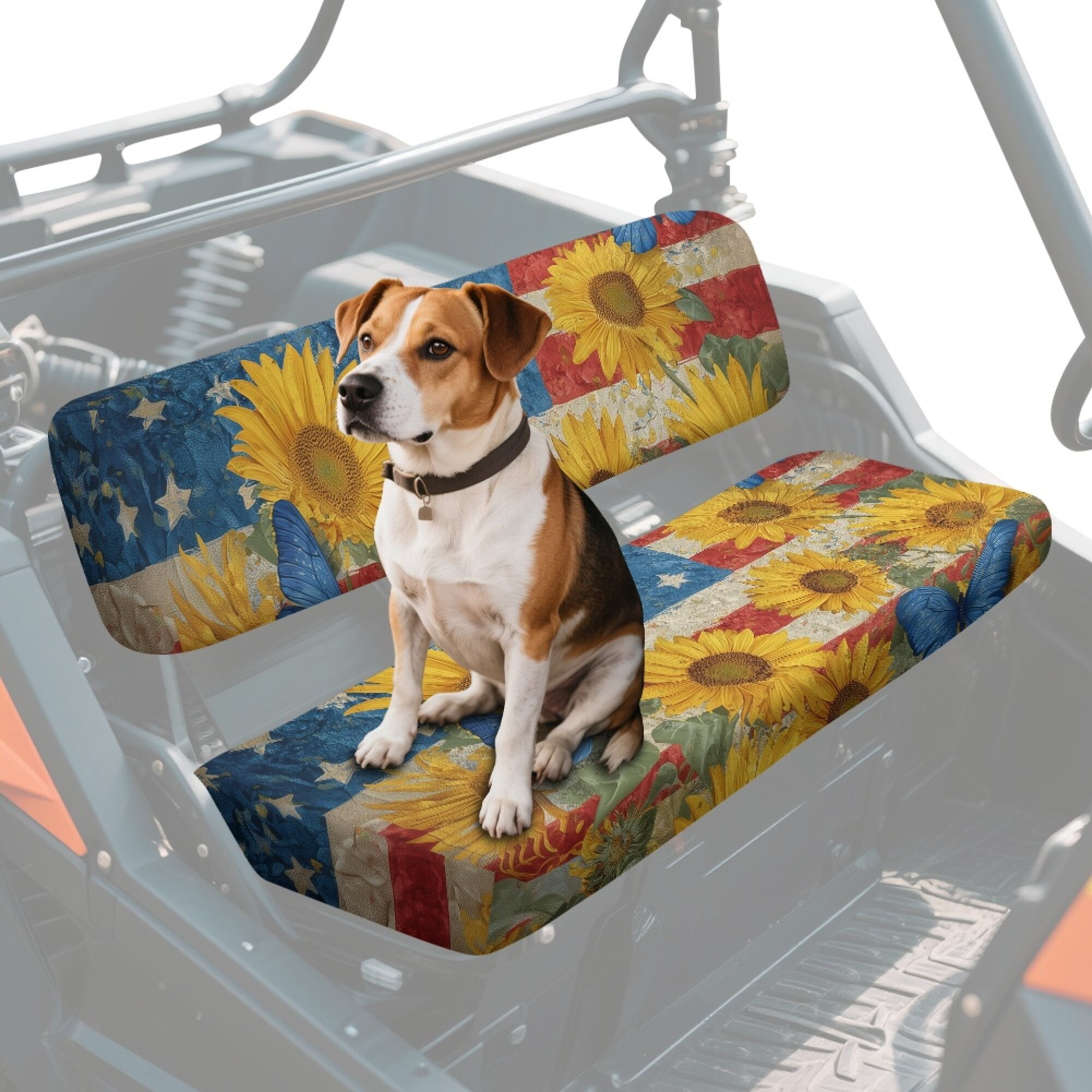 FKELYI UTV Seat Covers Compatible with Polaris Ranger XP 1000 American ...