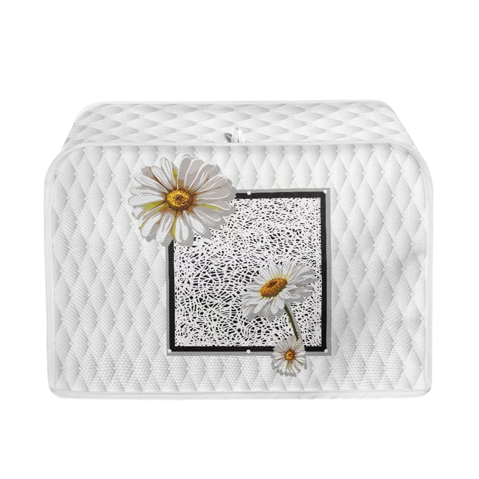 FKELYI White Sunflower Toaster Covers Washable Toaster Covers 2 Slice ...